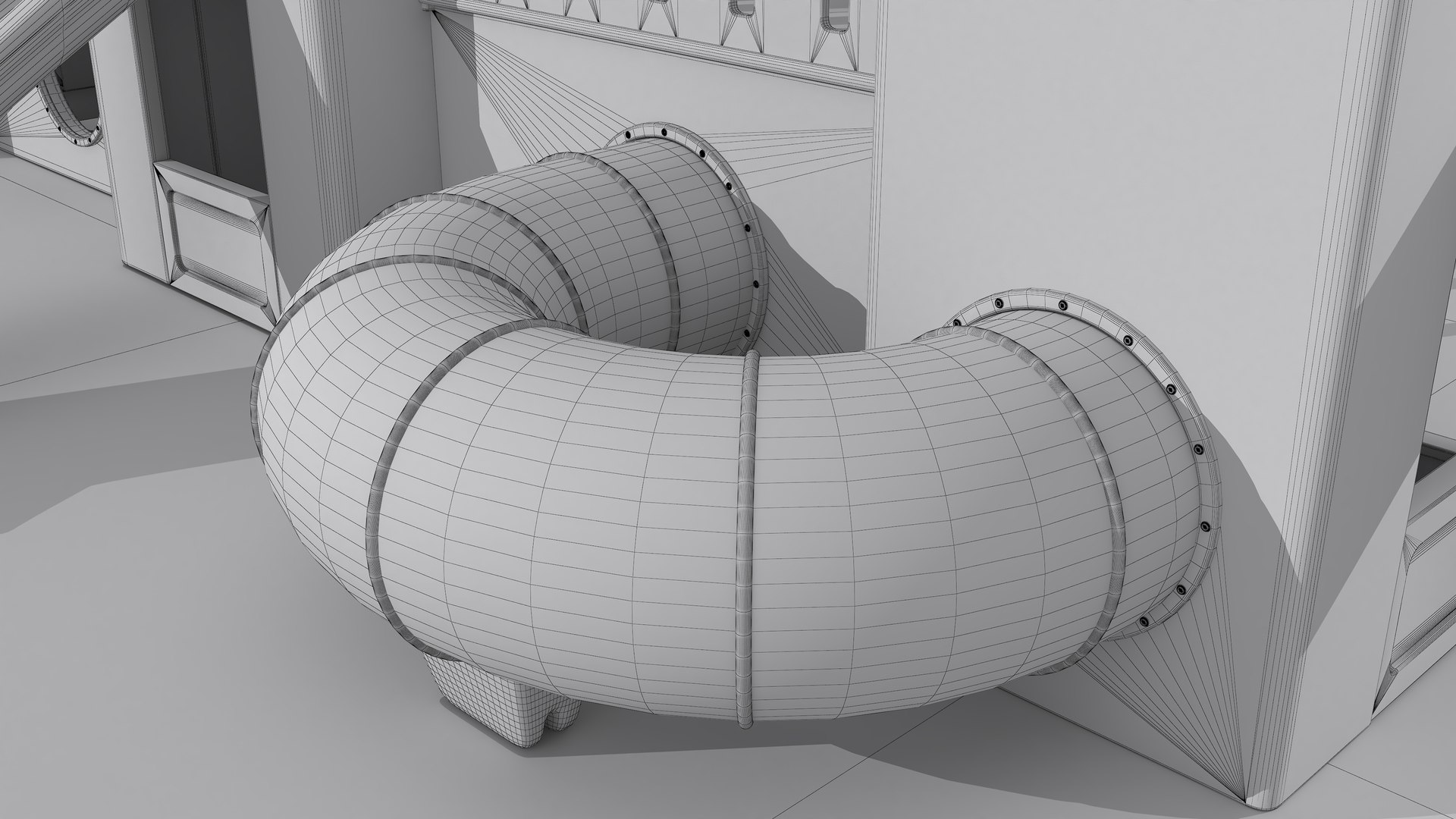 Large Children Playground Complex 3D - TurboSquid 2295231