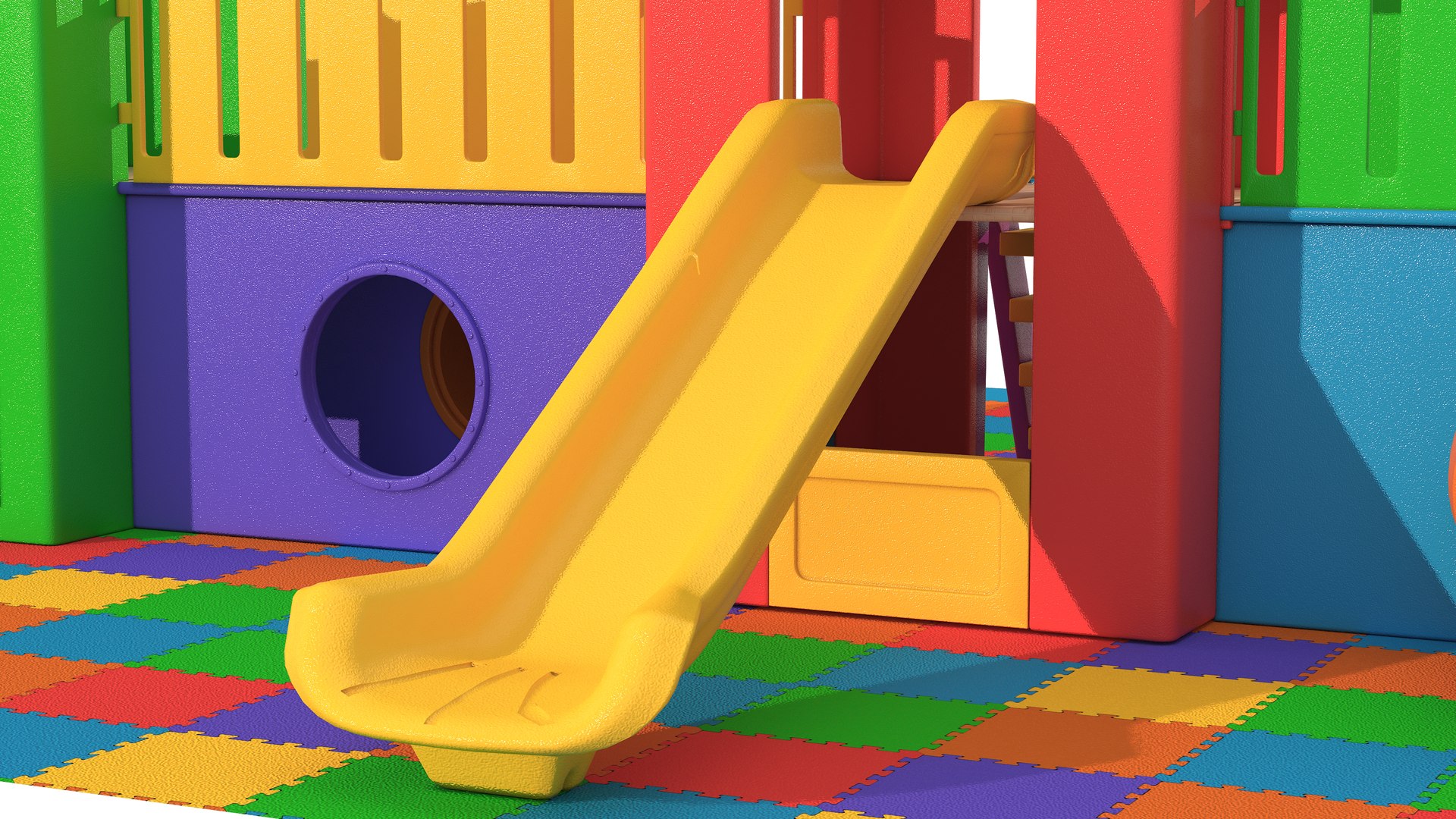 Large Children Playground Complex 3D - TurboSquid 2295231