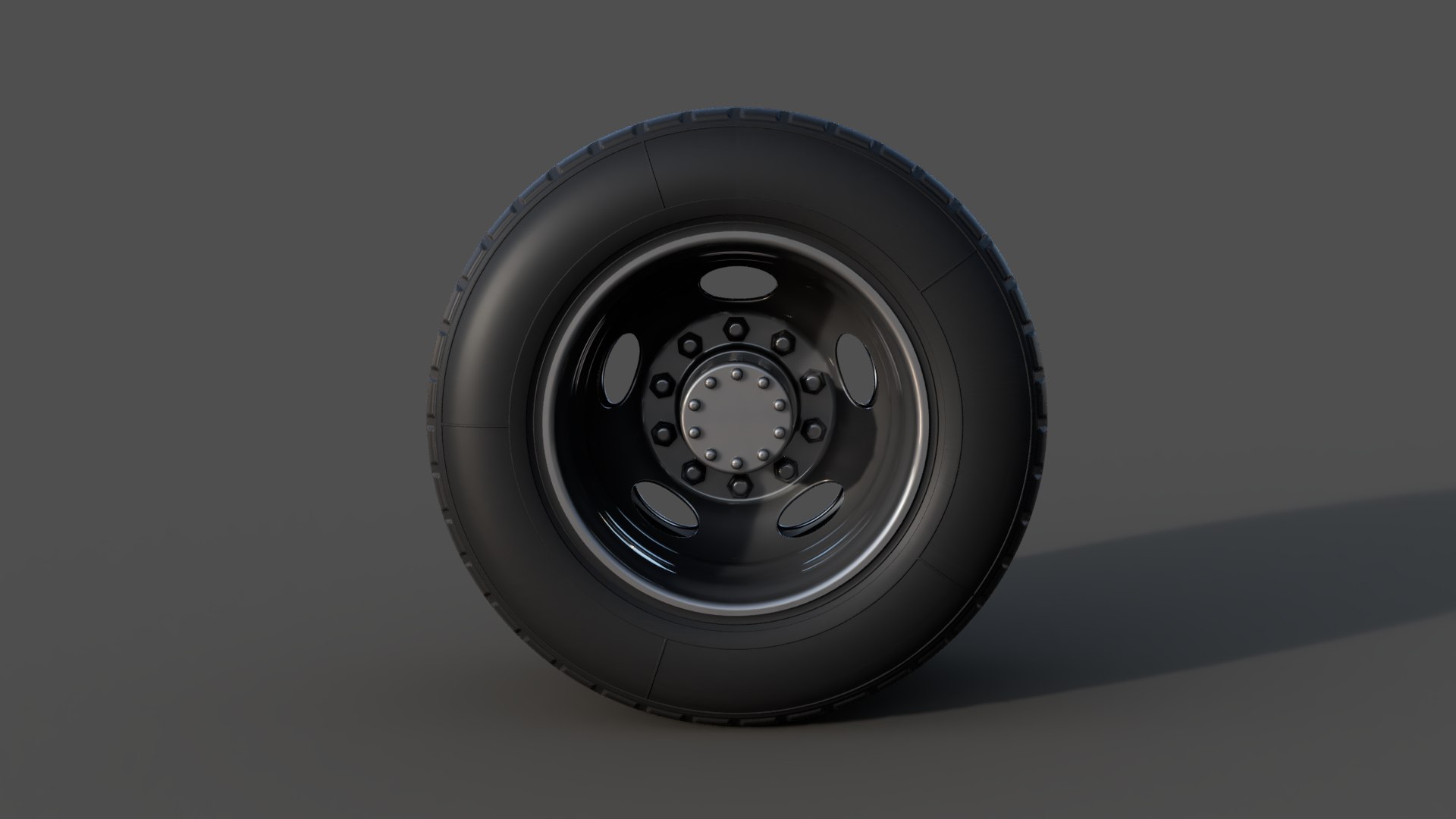 3D Heavy Truck Rear Wheels Model - TurboSquid 1906783
