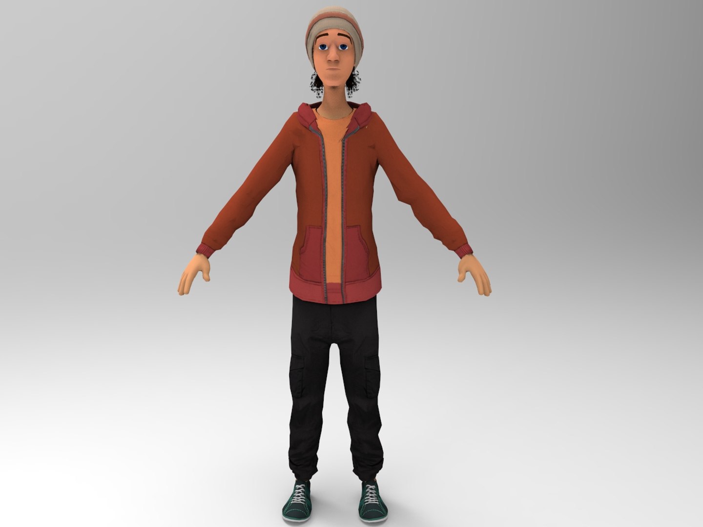 3D Funky Guy - TurboSquid 1315089