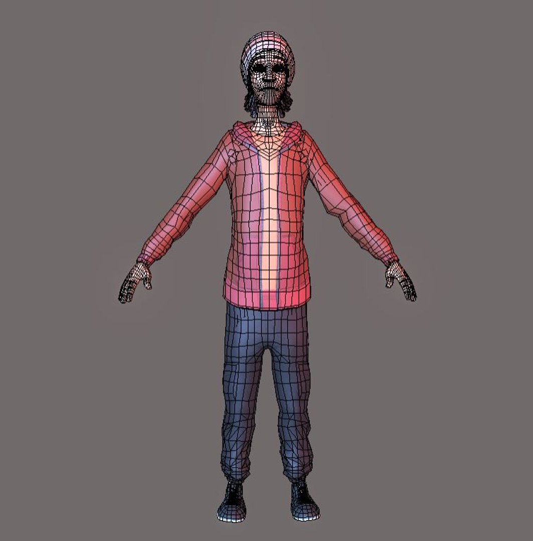 3D Funky Guy - TurboSquid 1315089