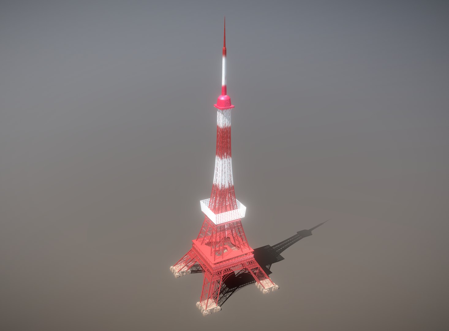 Tokyo Tower Model - TurboSquid 2015810
