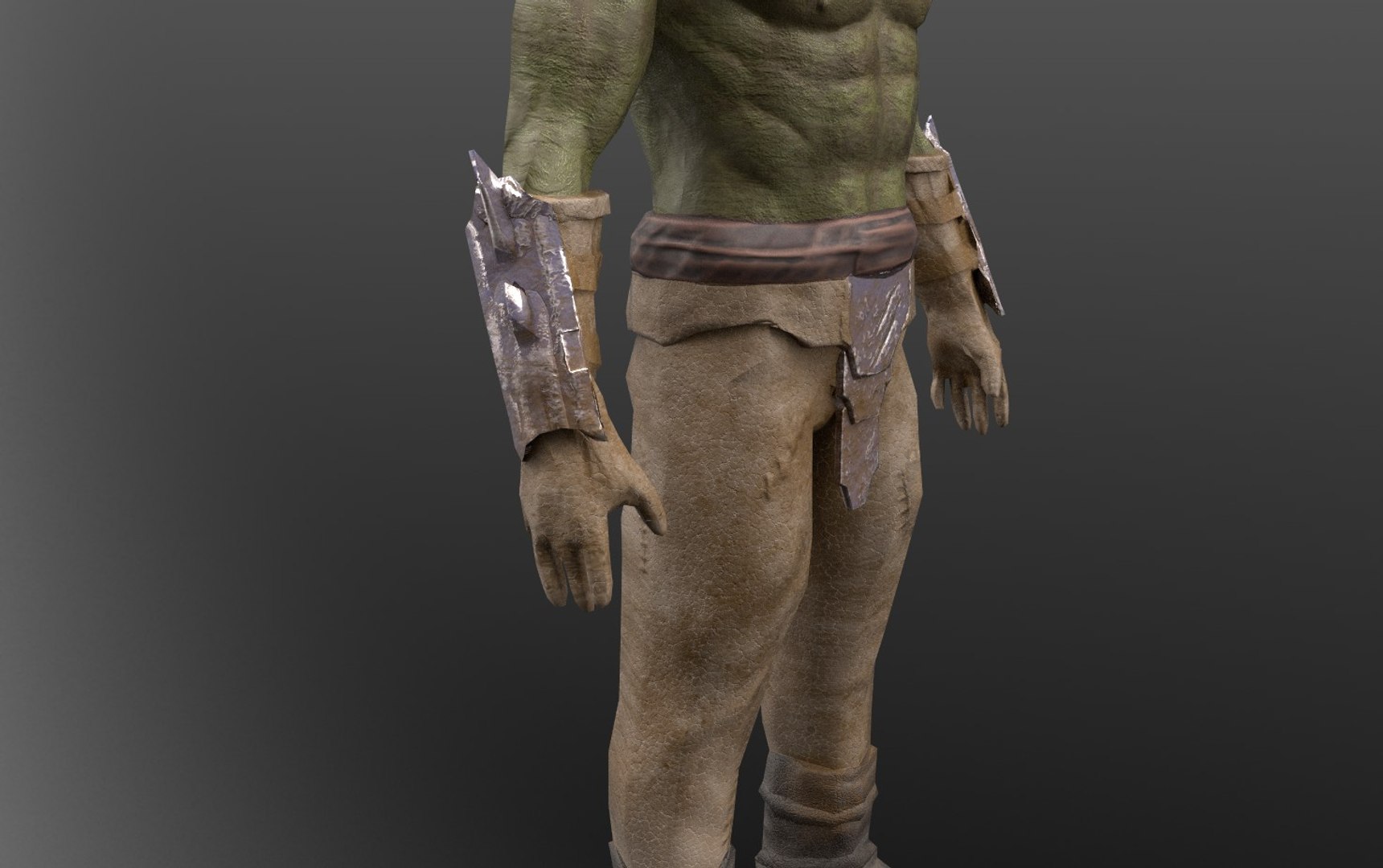 3D Orc Warrior PBR 4k Textures Model - TurboSquid 1803582