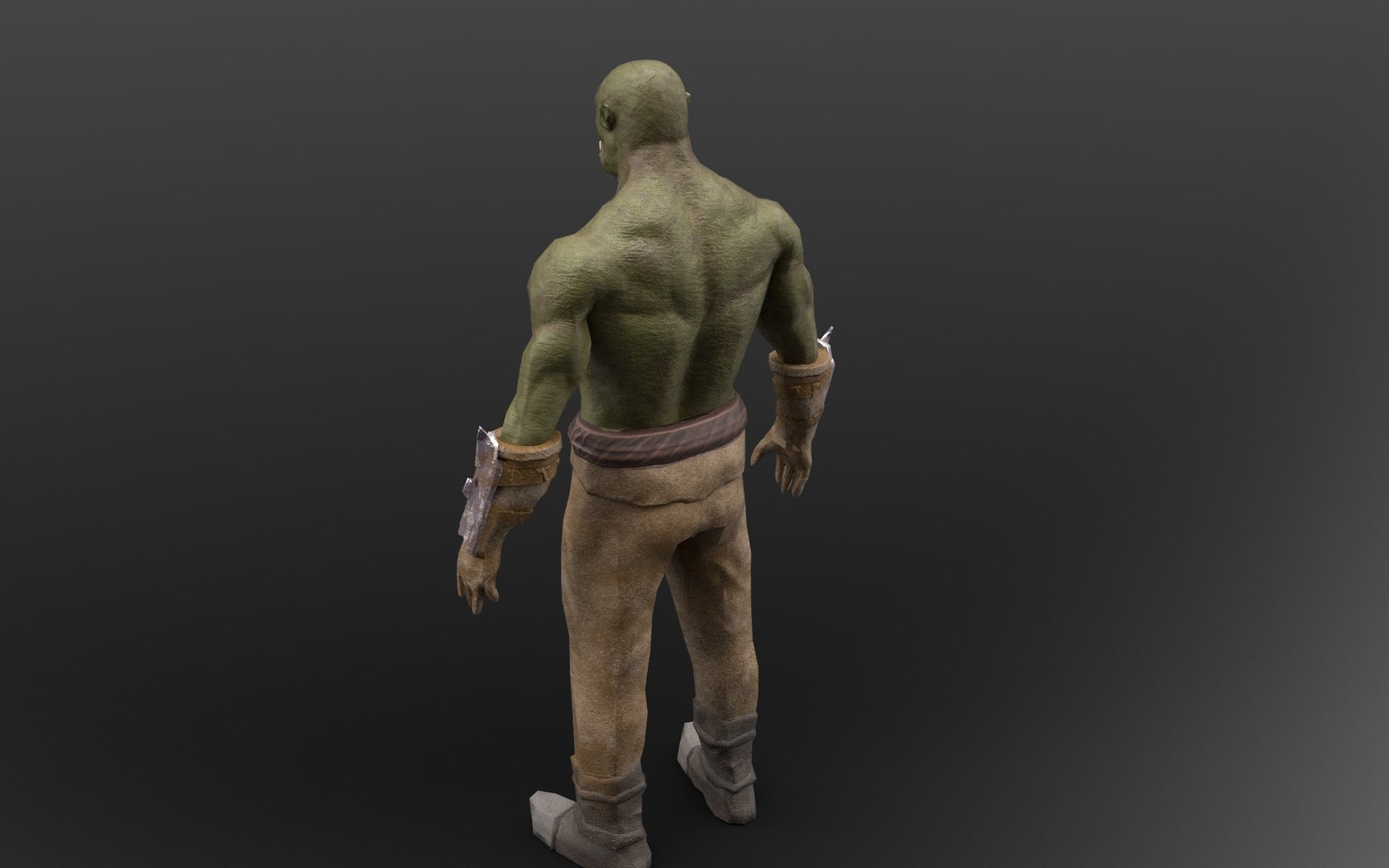 3D Orc Warrior PBR 4k Textures Model - TurboSquid 1803582
