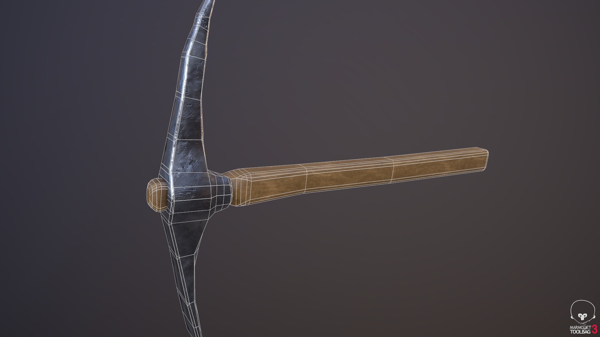 3D Pickaxe Unity Unreal - TurboSquid 1470061