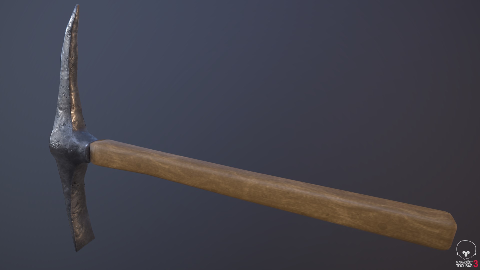 3D Pickaxe Unity Unreal - TurboSquid 1470061