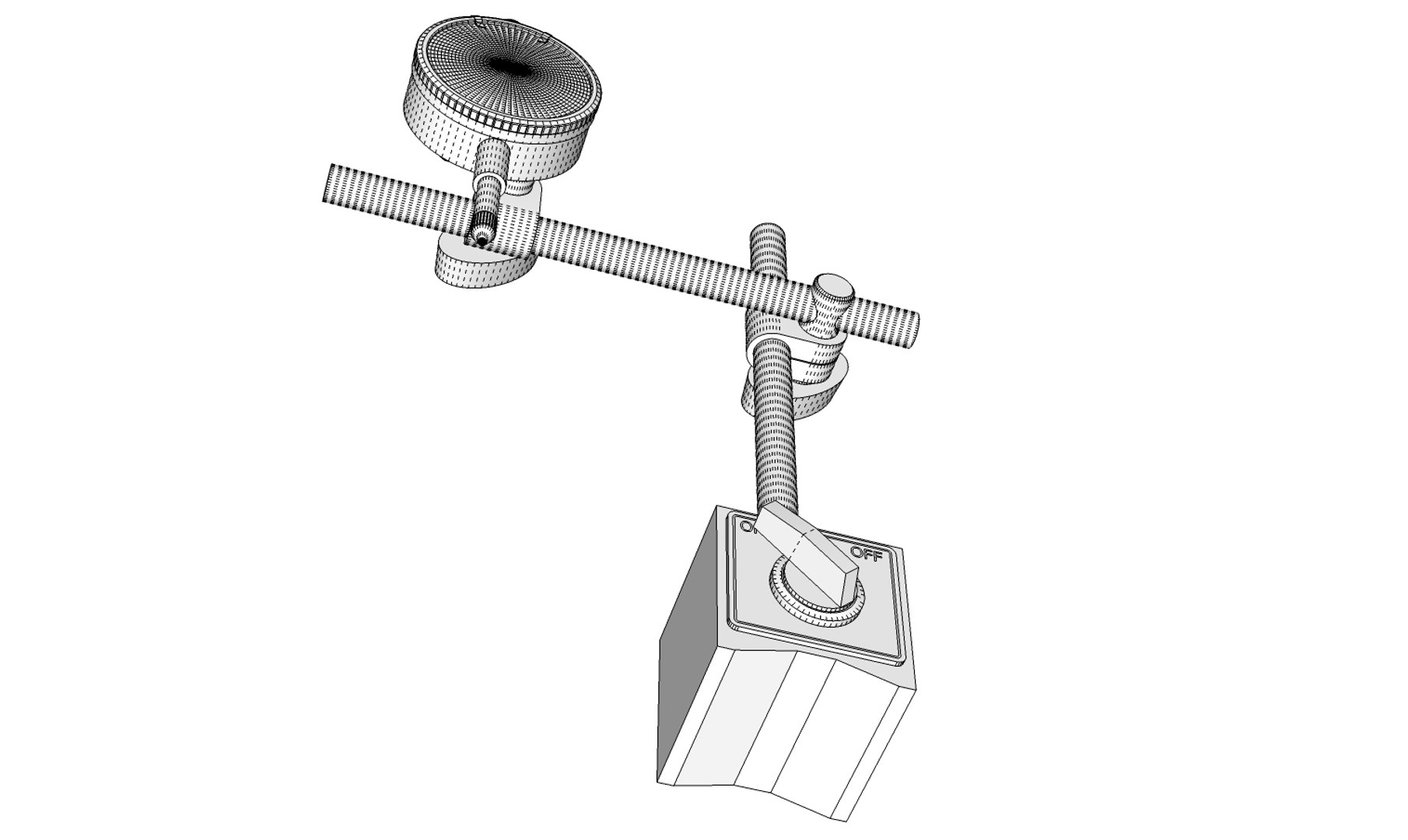 3D Dial Indicator - TurboSquid 1587209