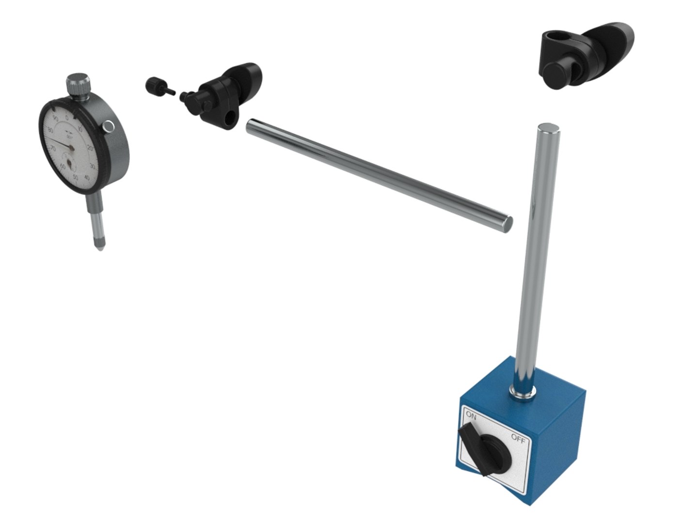 3D Dial Indicator - TurboSquid 1587209