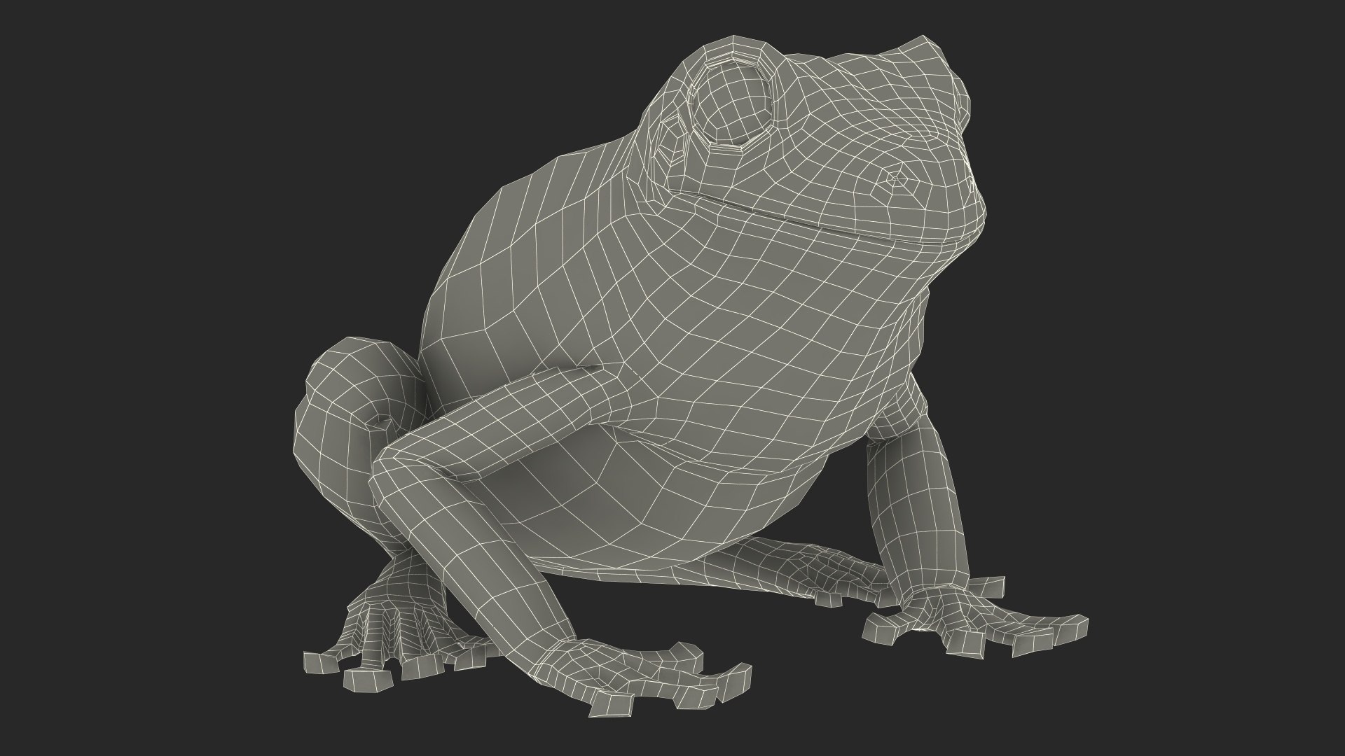 3D Realistic Green Tree Frog Model - TurboSquid 2249637