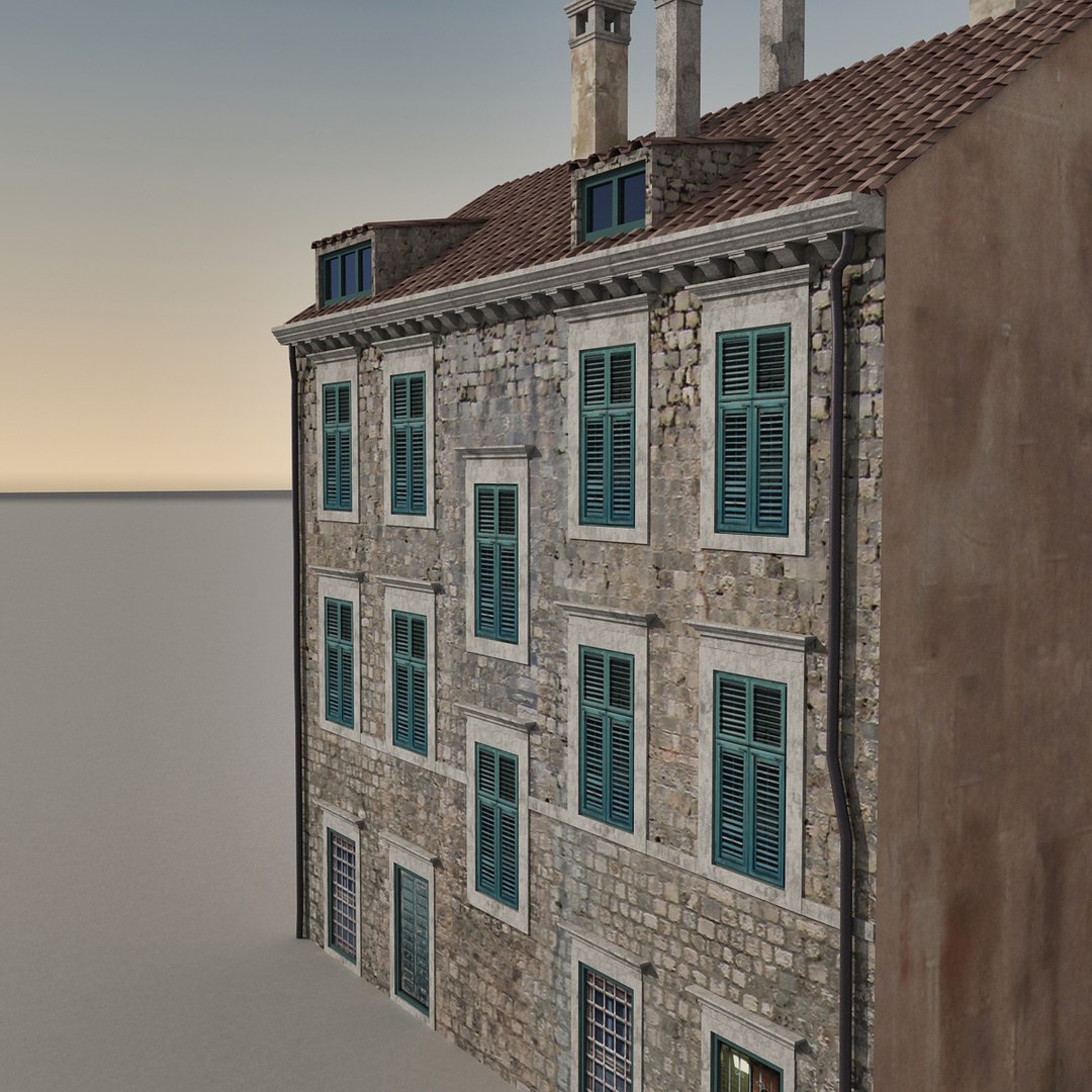 3d Building Italian