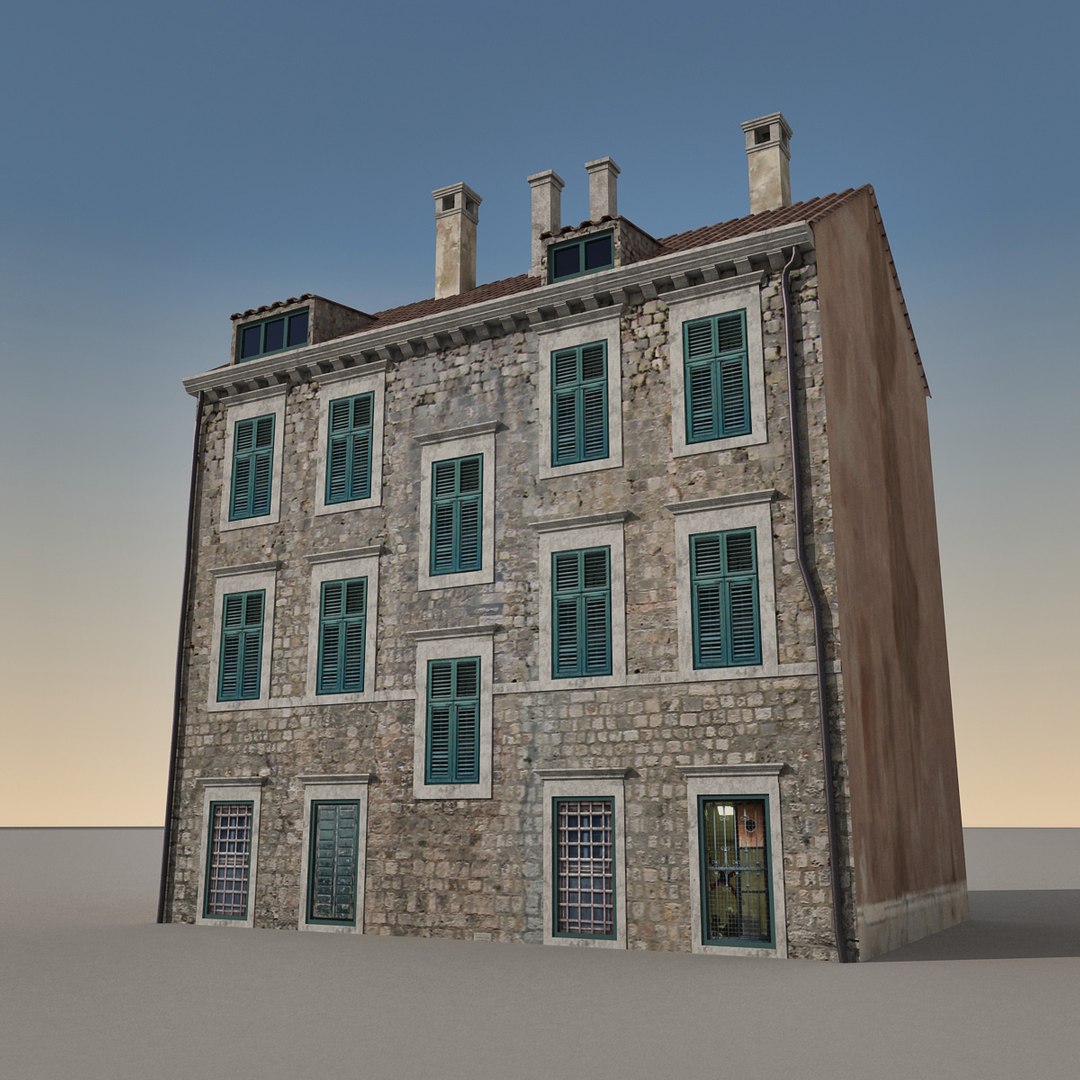 3d Building Italian