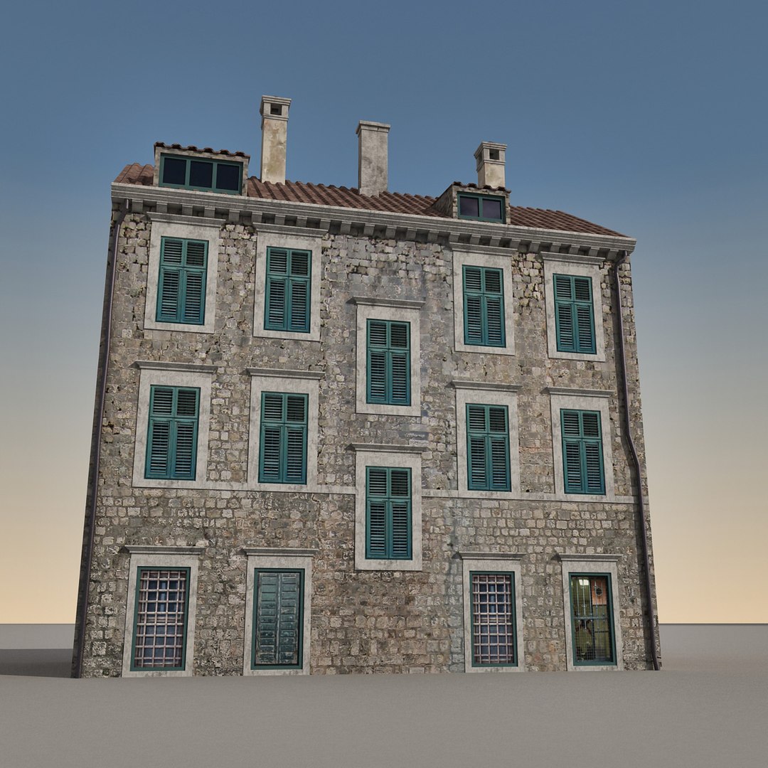 3d Building Italian