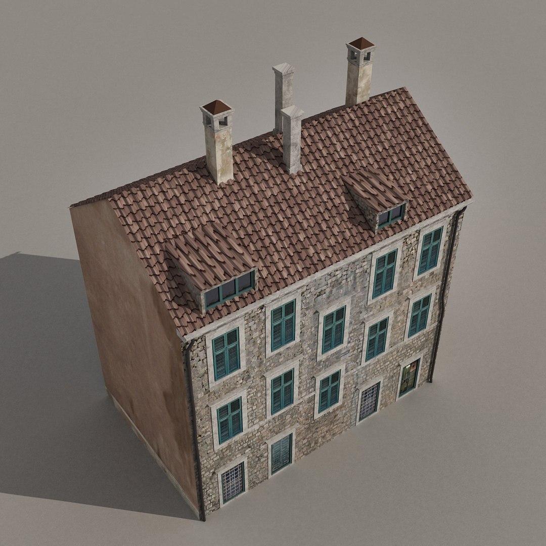 3d Building Italian