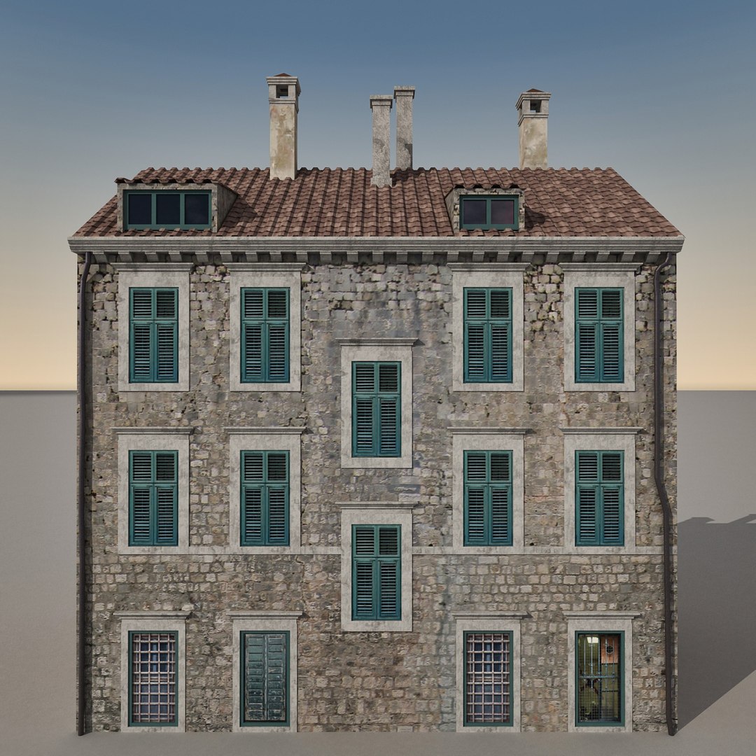 3d Building Italian