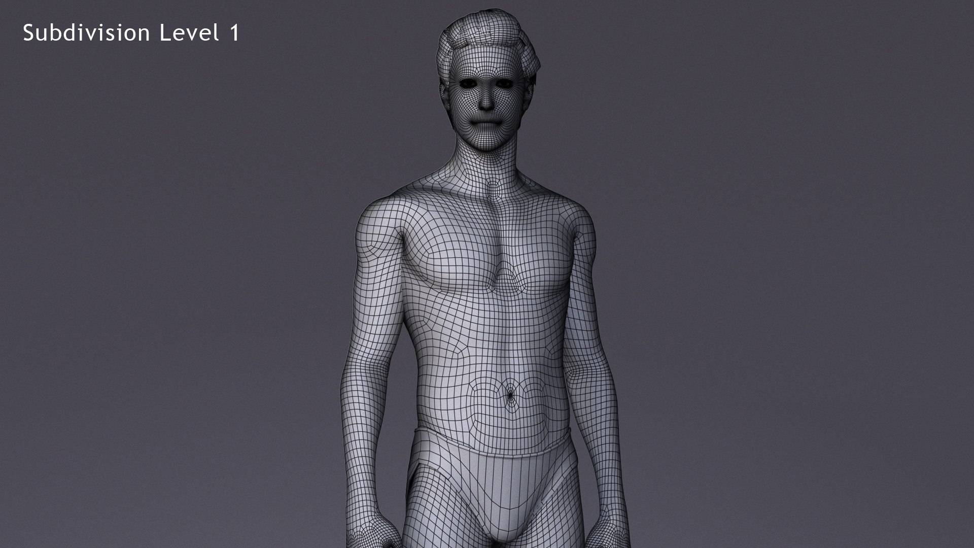 Male body model - TurboSquid 1521050