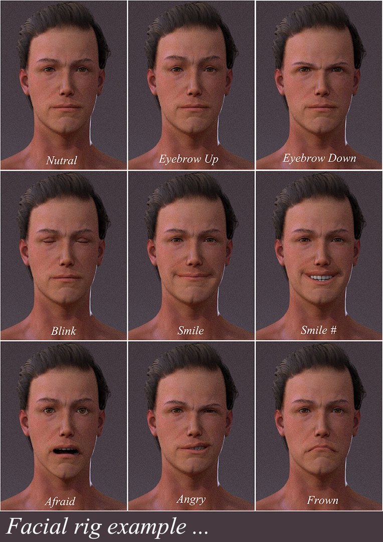 Male body model - TurboSquid 1521050