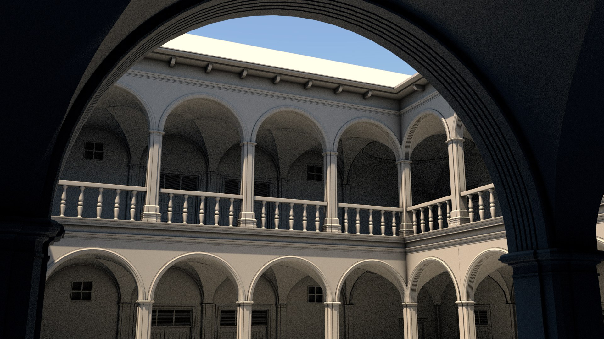 Ancient Building Model - TurboSquid 1343126