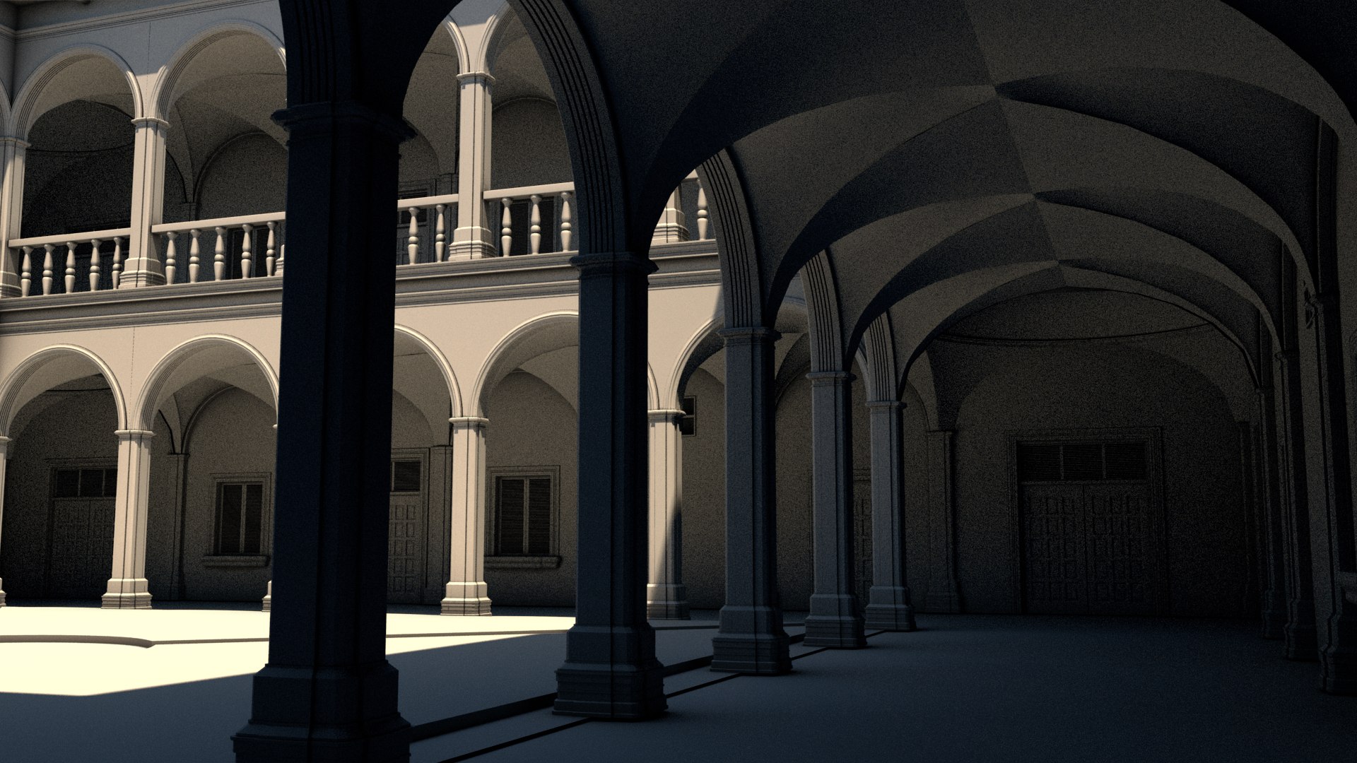 Ancient Building Model - TurboSquid 1343126