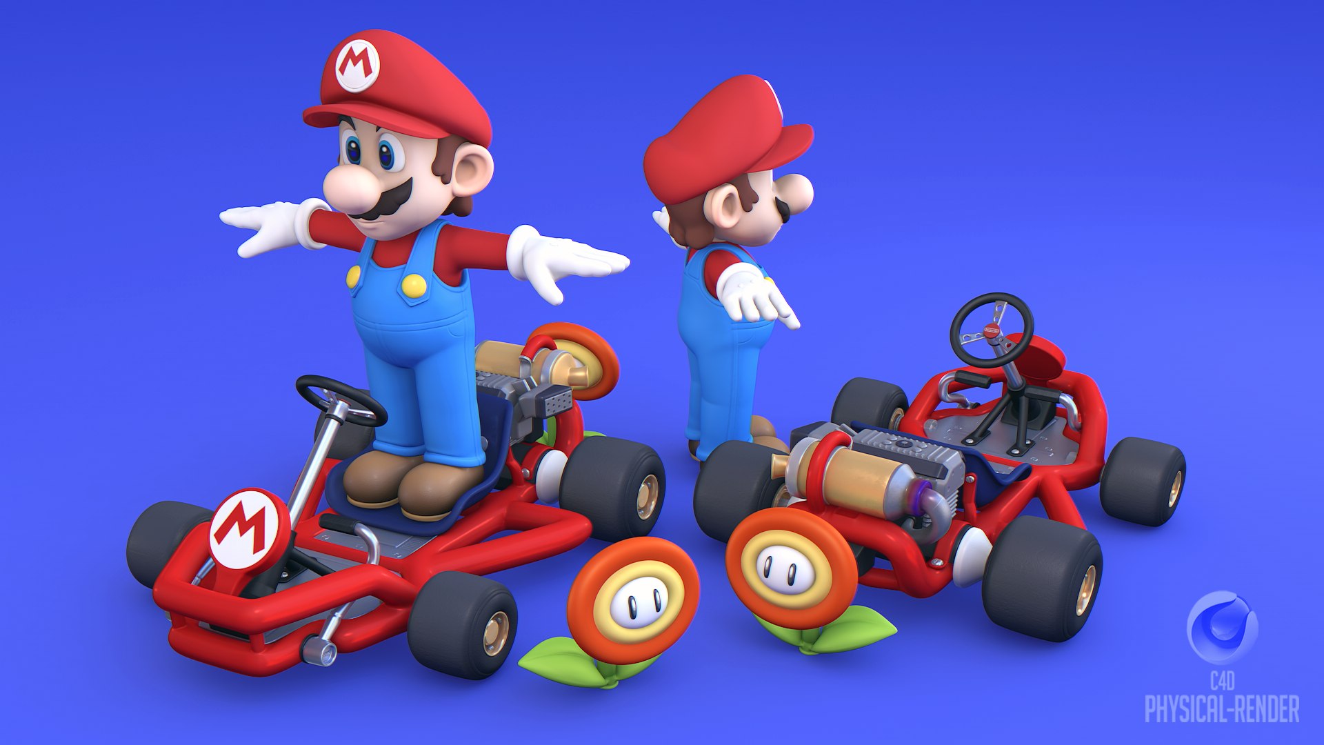 Mario Kart Tour - 3D Model - TurboSquid 1456432