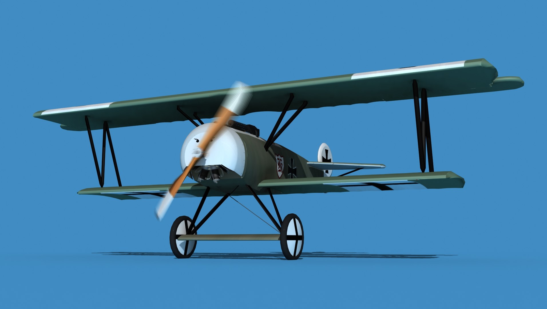 3D Fokker D-VI V14 Model - TurboSquid 1919435
