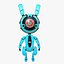robot rabbit 3d max