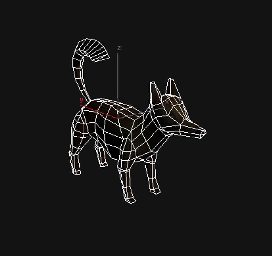 Fox 3d Model