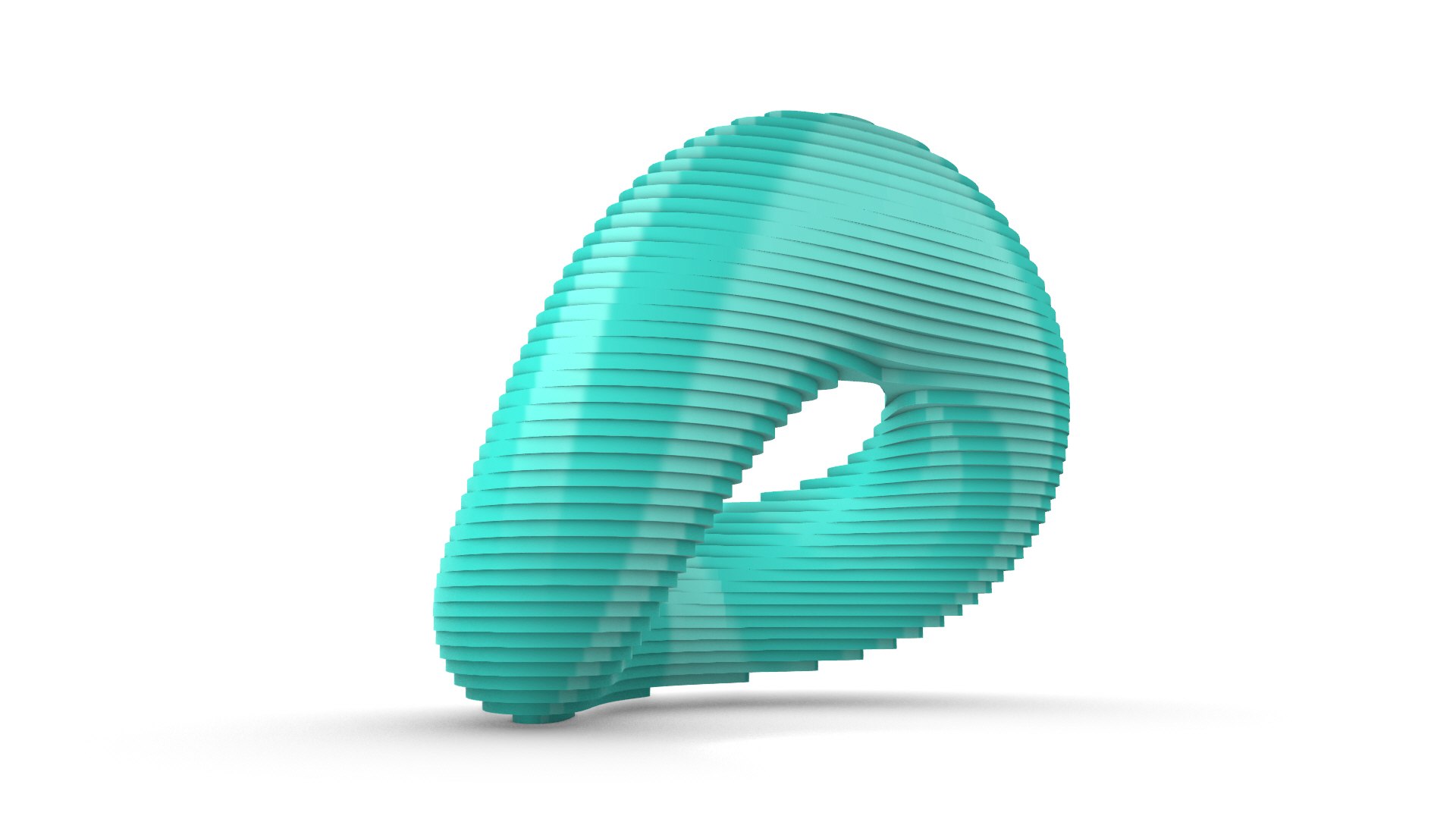 Sci-Fi Contour Forms Set 3D - TurboSquid 2352522