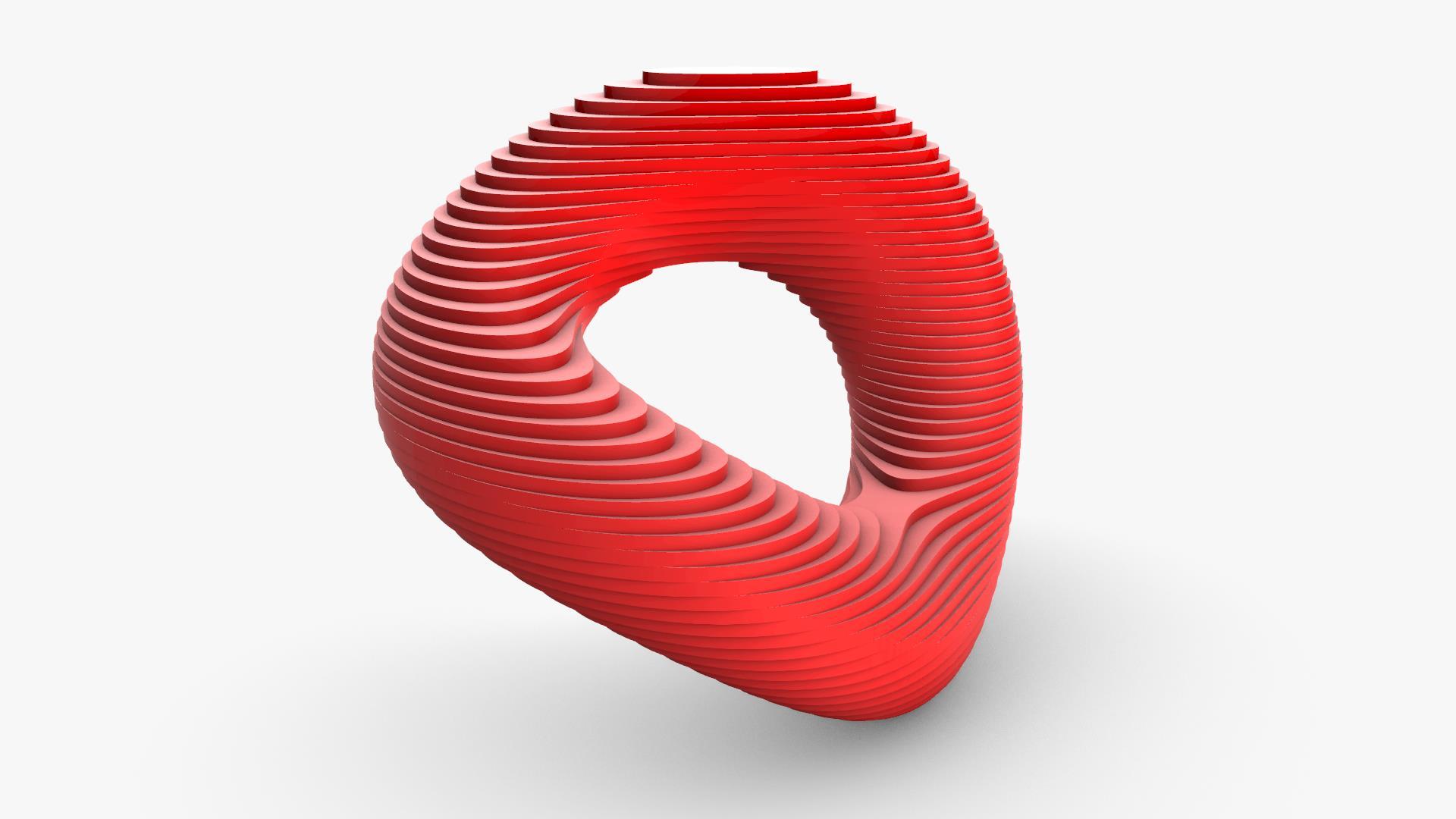 Sci-Fi Contour Forms Set 3D - TurboSquid 2352522