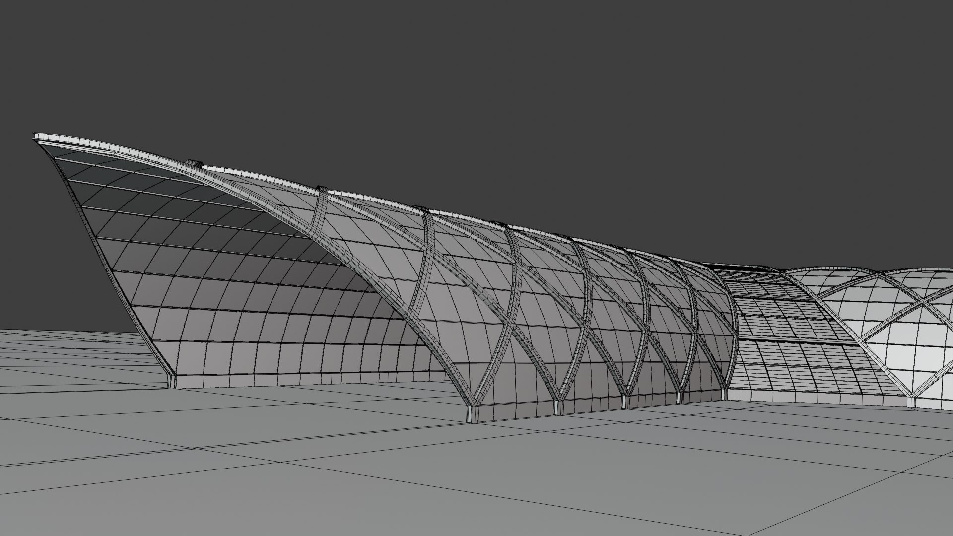 Glass Building Model - TurboSquid 2036512