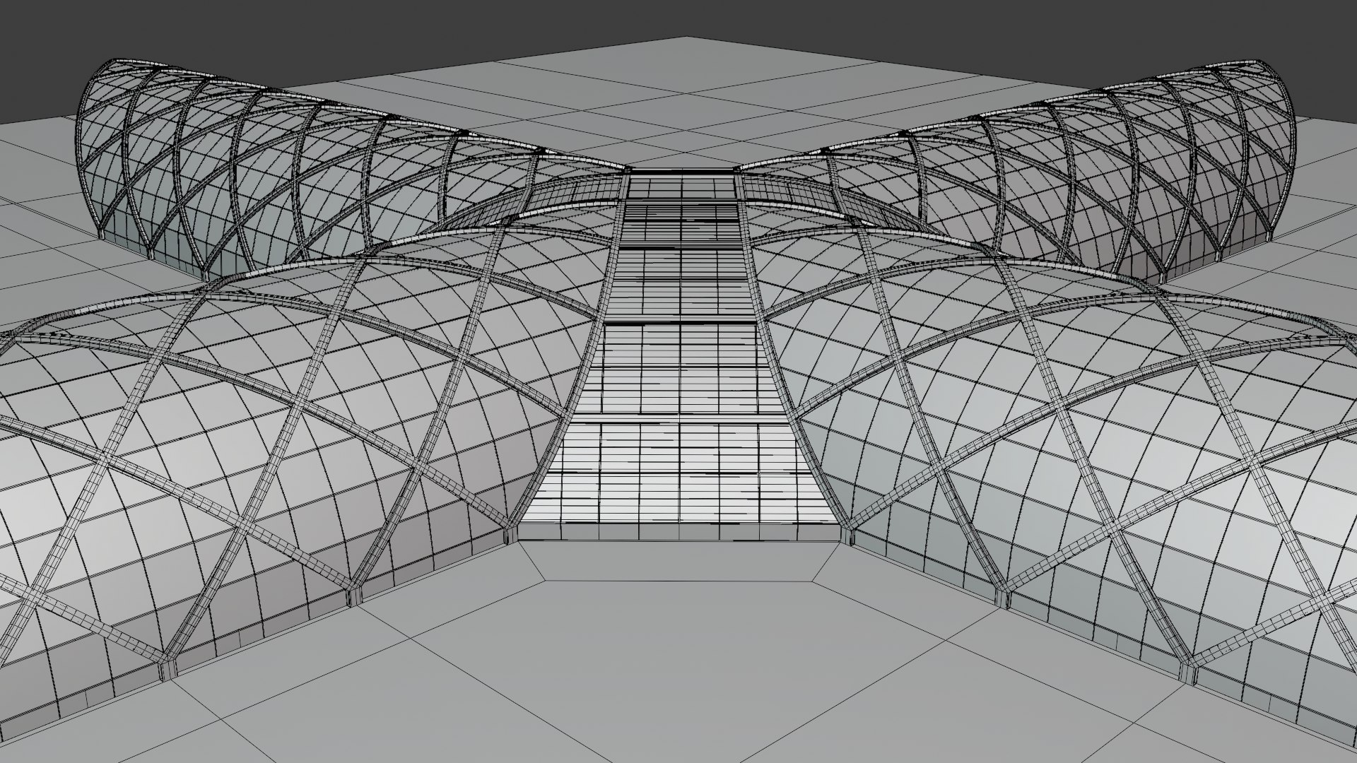 Glass Building Model - TurboSquid 2036512