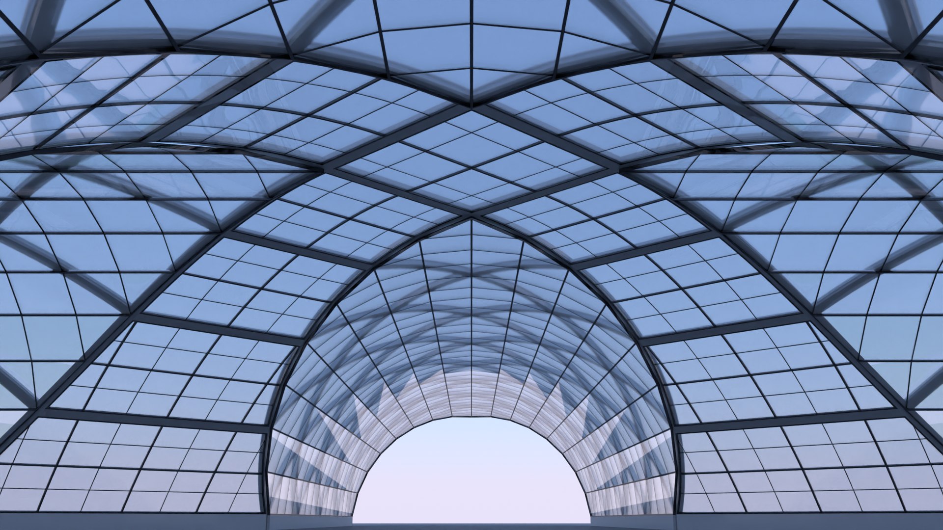 Glass Building Model - TurboSquid 2036512