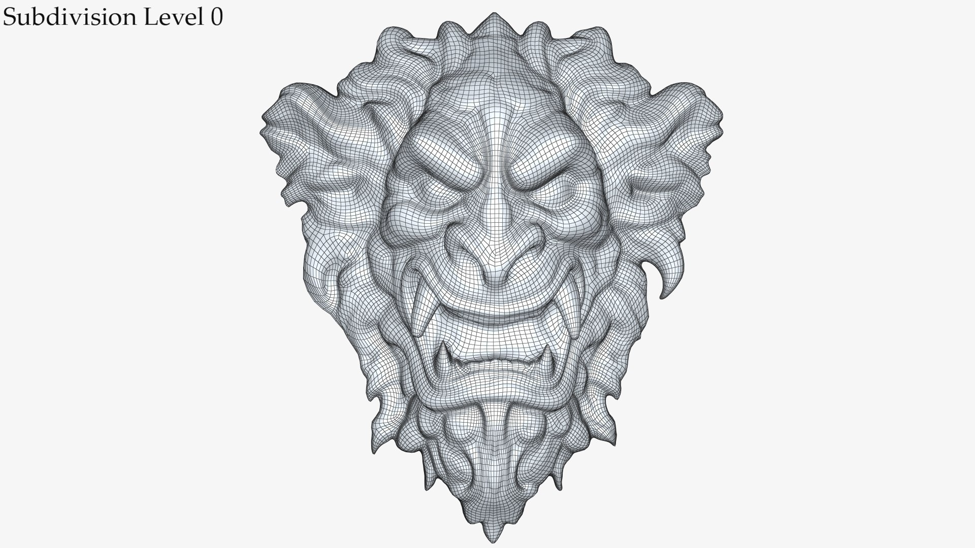 Goblin Face Mask 3D - TurboSquid 2163565