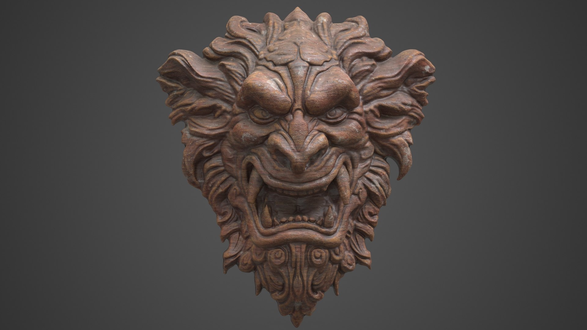 Goblin Face Mask 3D - TurboSquid 2163565