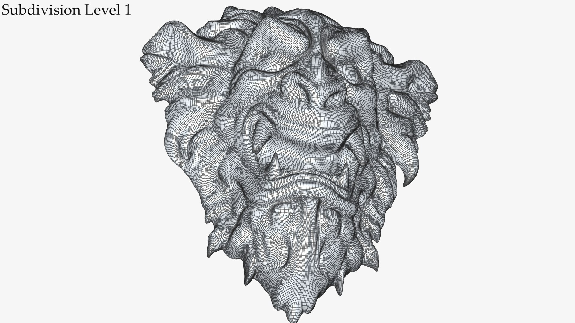 Goblin Face Mask 3D - TurboSquid 2163565