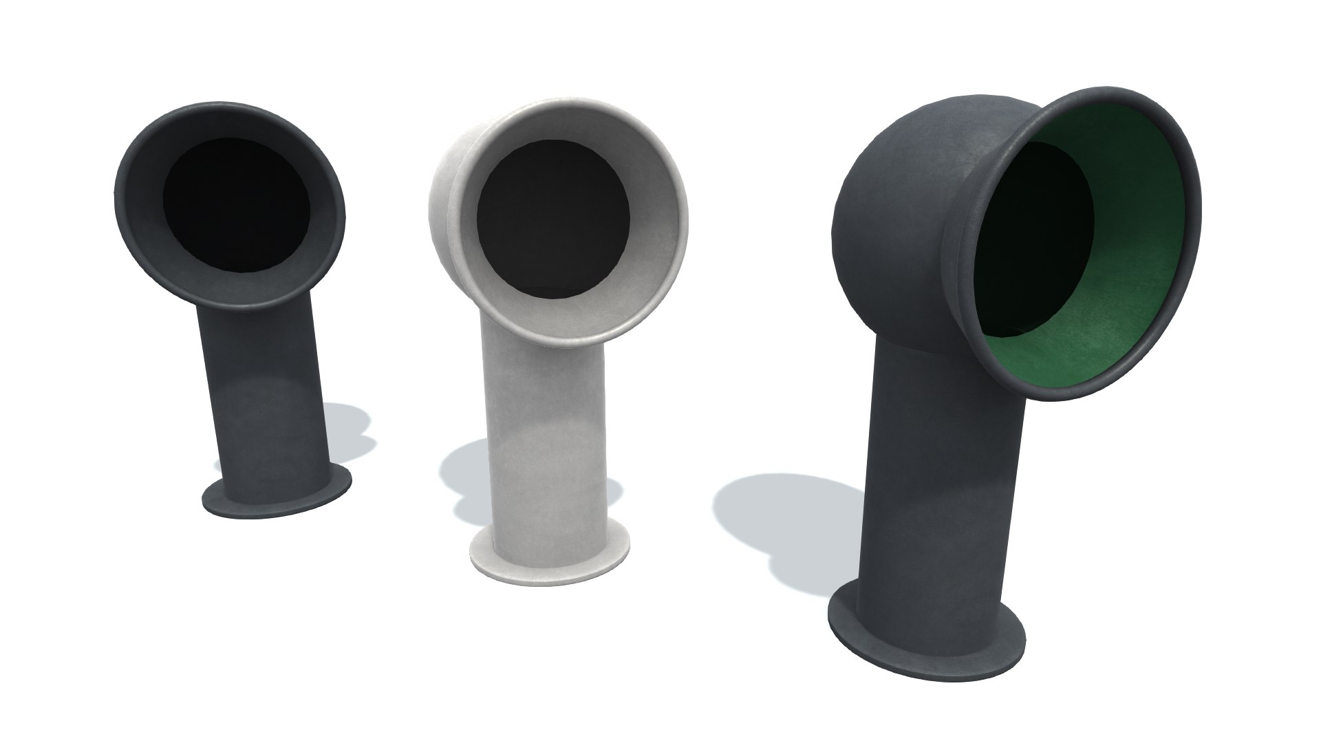 Deflector B V2. Part-1. 3D Model - TurboSquid 1726469