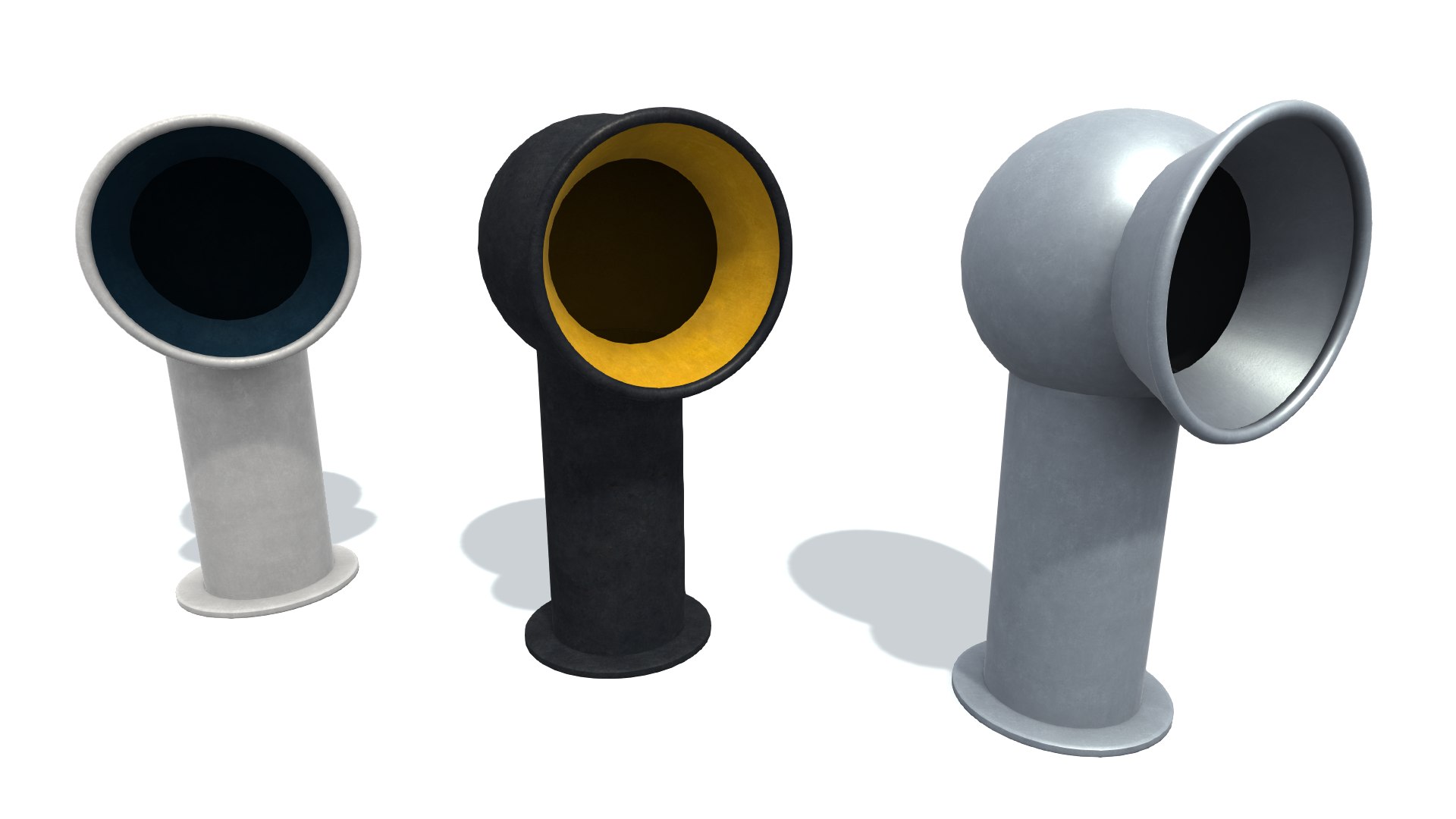 Deflector B V2. Part-1. 3D Model - TurboSquid 1726469