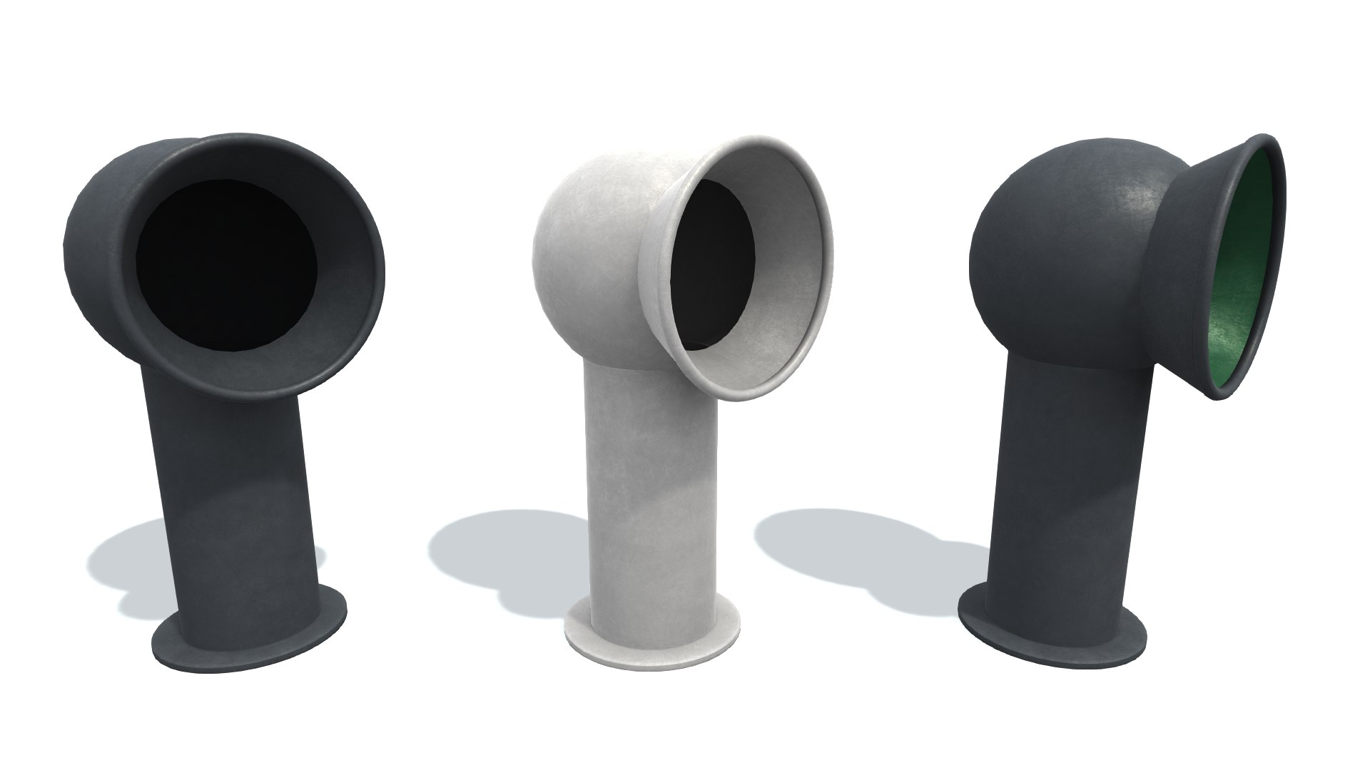 Deflector B V2. Part-1. 3D Model - TurboSquid 1726469