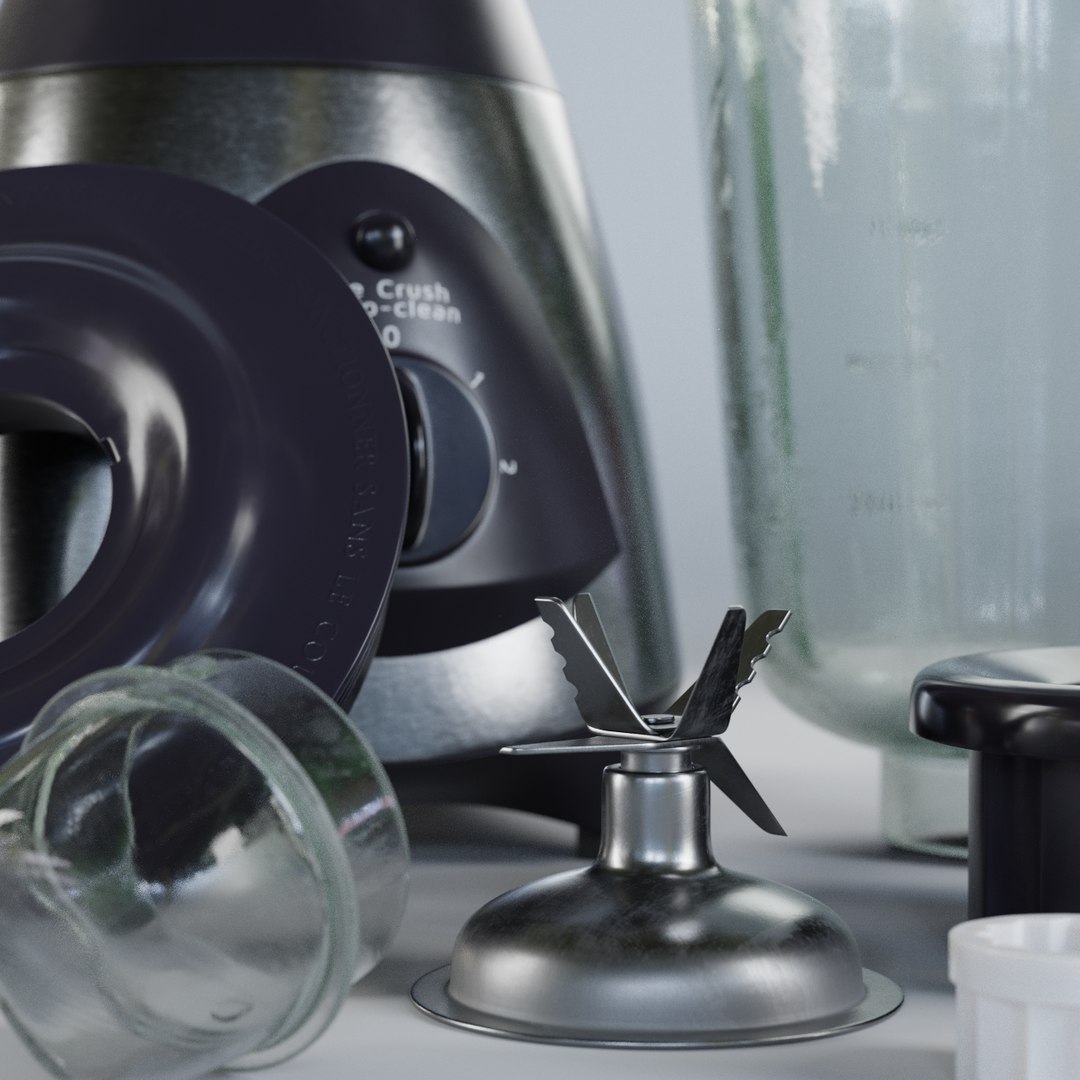 3D Blender Kitchen Model - TurboSquid 1219735