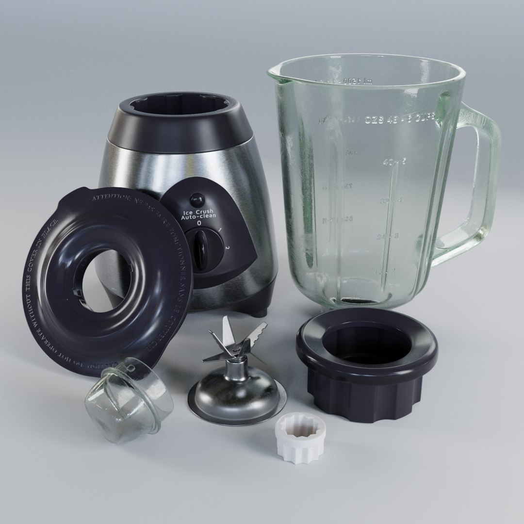 3D Blender Kitchen Model - TurboSquid 1219735