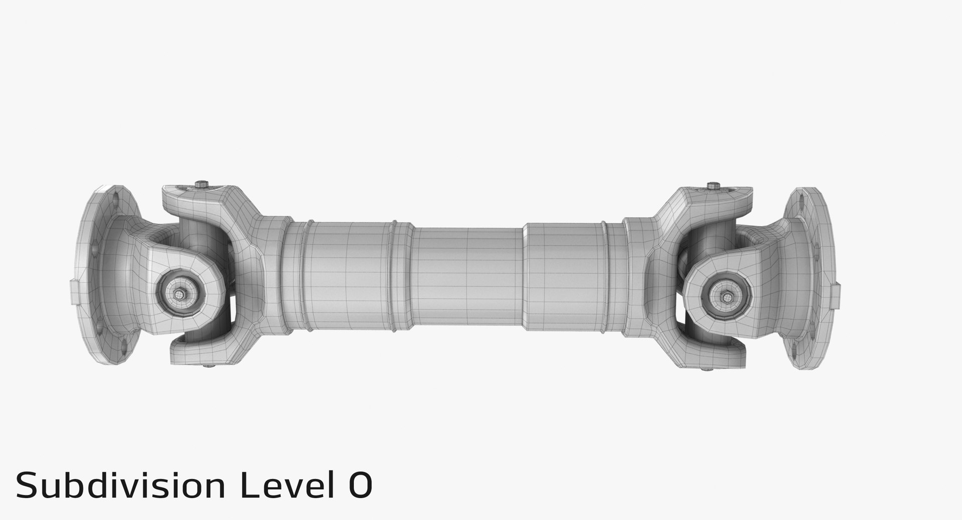 Cardan Shaft V1 3D Model - TurboSquid 1482396
