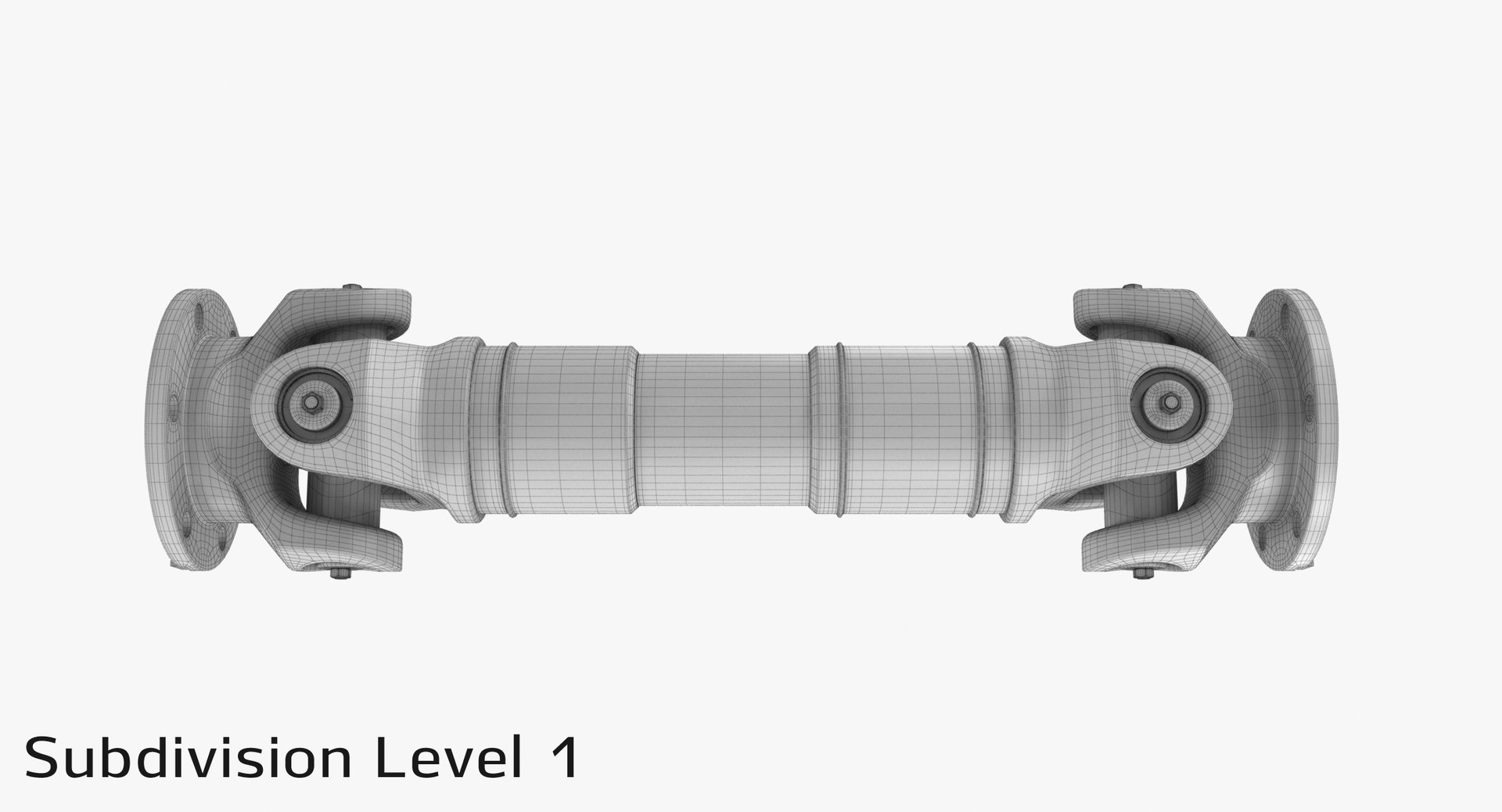 Cardan Shaft V1 3D Model - TurboSquid 1482396