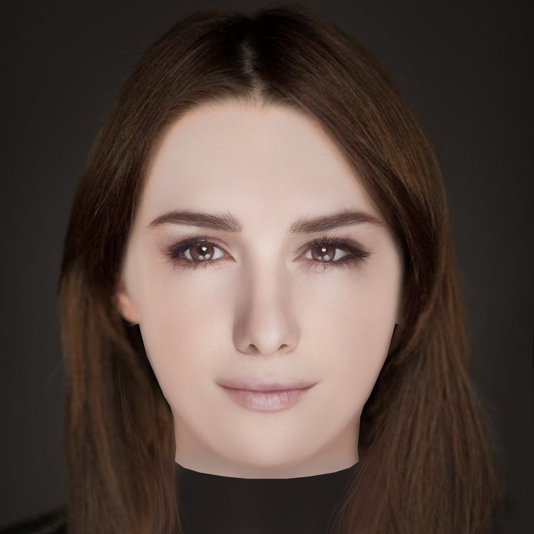 3D Addison Timlin Head - Low Poly Head For Game - No Hair - TurboSquid ...