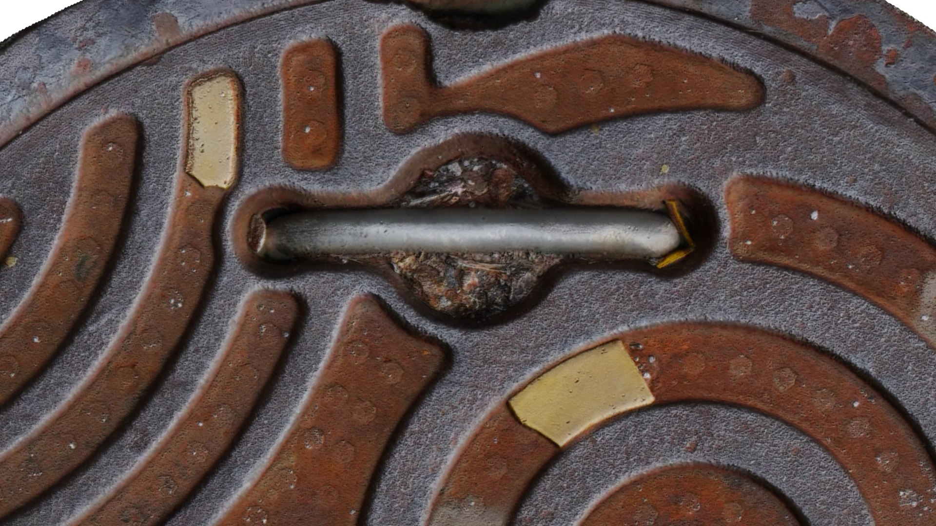 Korean style 7 manhole set 3D - TurboSquid 1848477