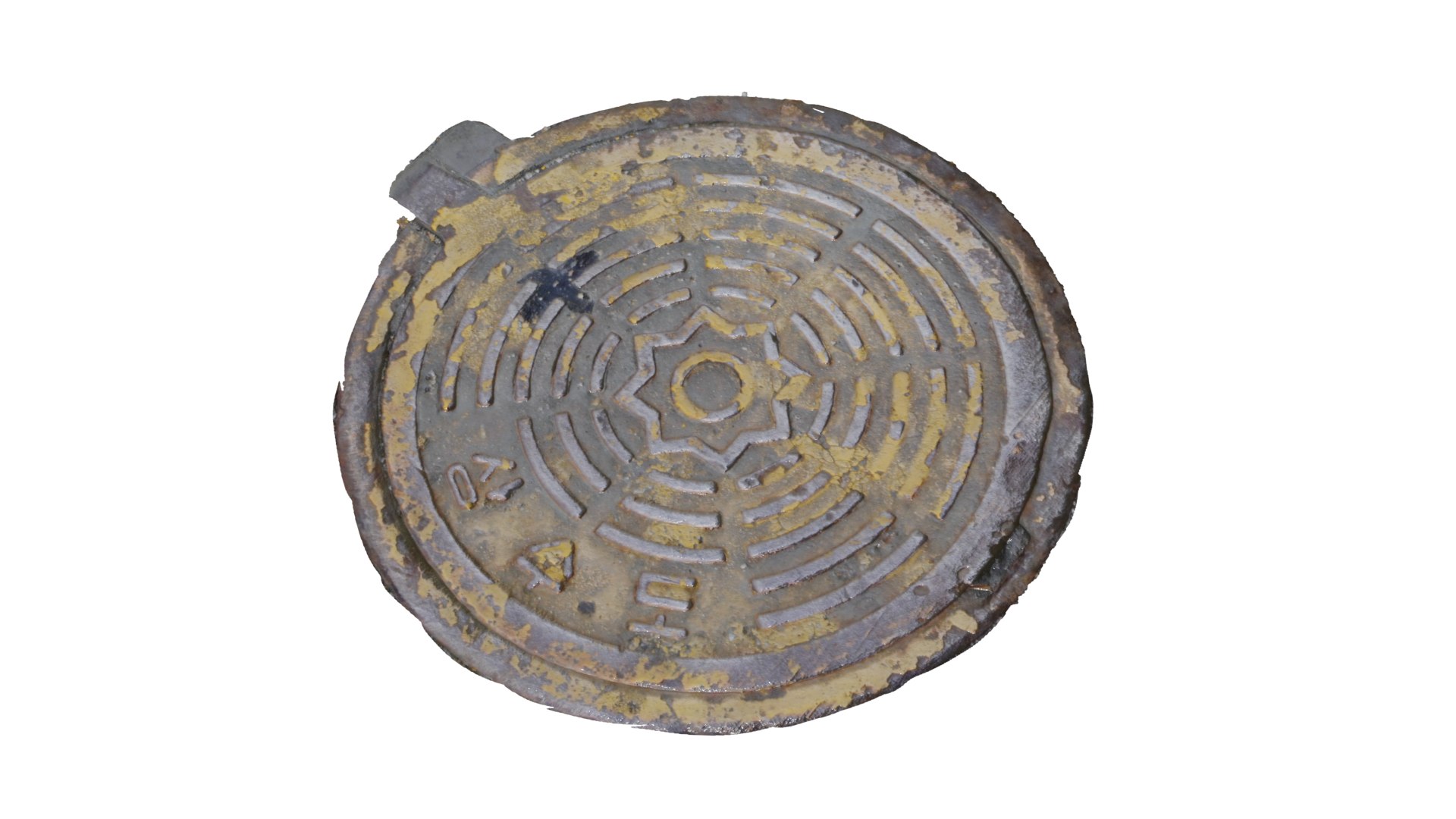 Korean style 7 manhole set 3D - TurboSquid 1848477