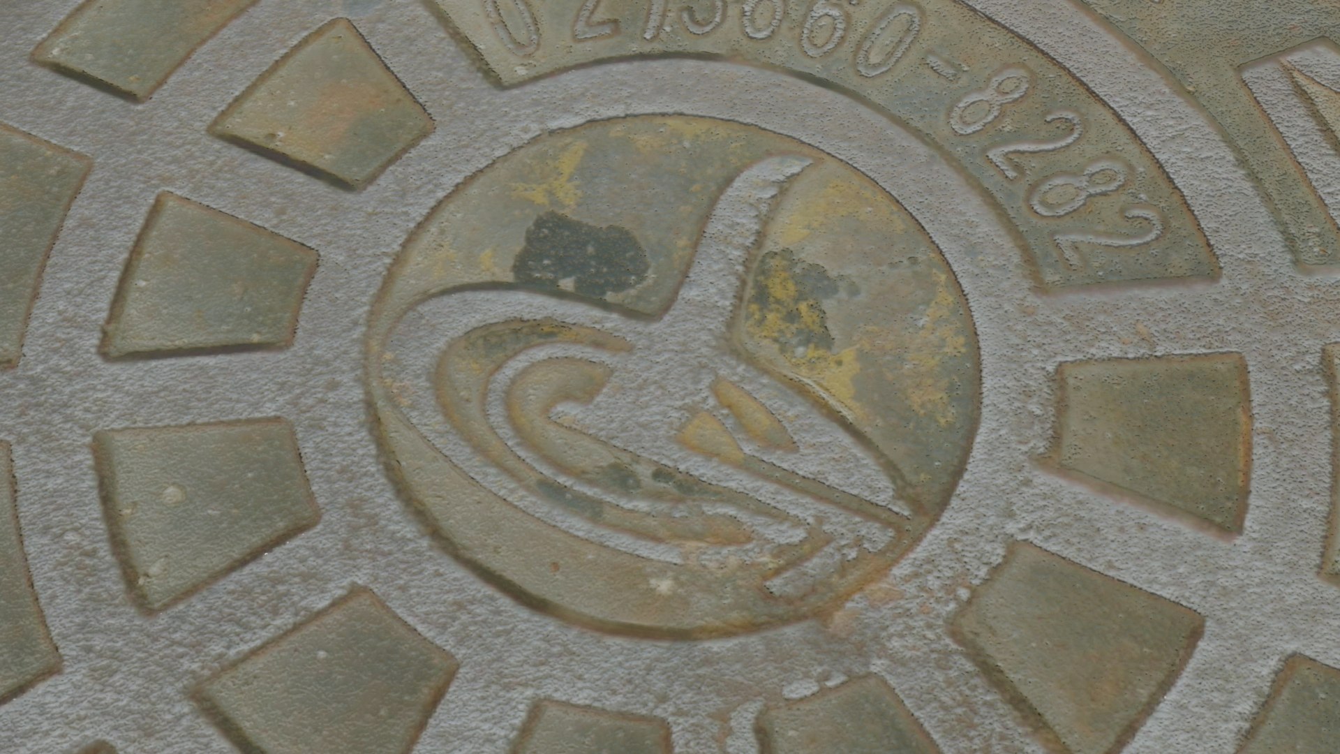 Korean style 7 manhole set 3D - TurboSquid 1848477