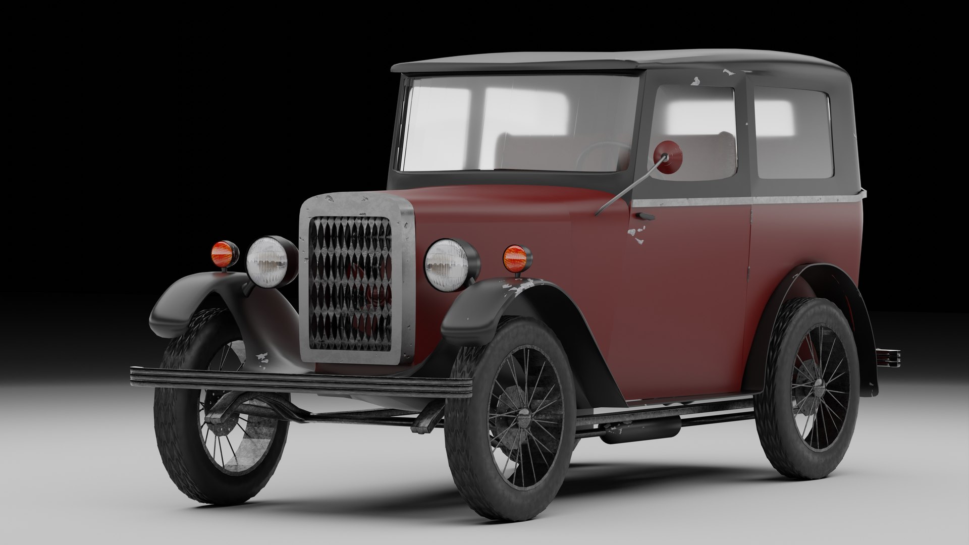 3D Morris Minor Saloon 1930 - TurboSquid 1987019