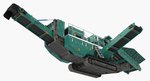 Crusher machines 3D model - TurboSquid 1374654