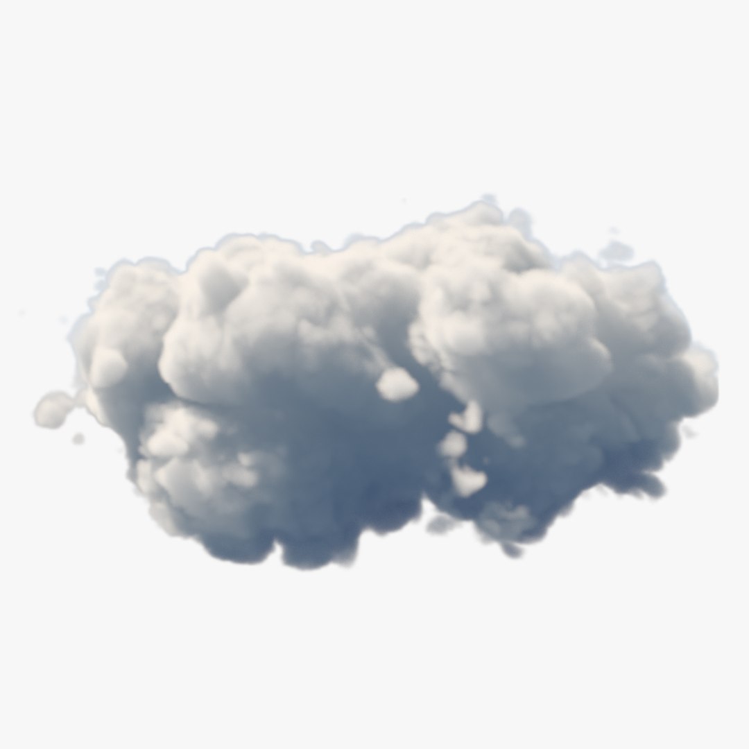 3D realistic cloud - TurboSquid 1299314