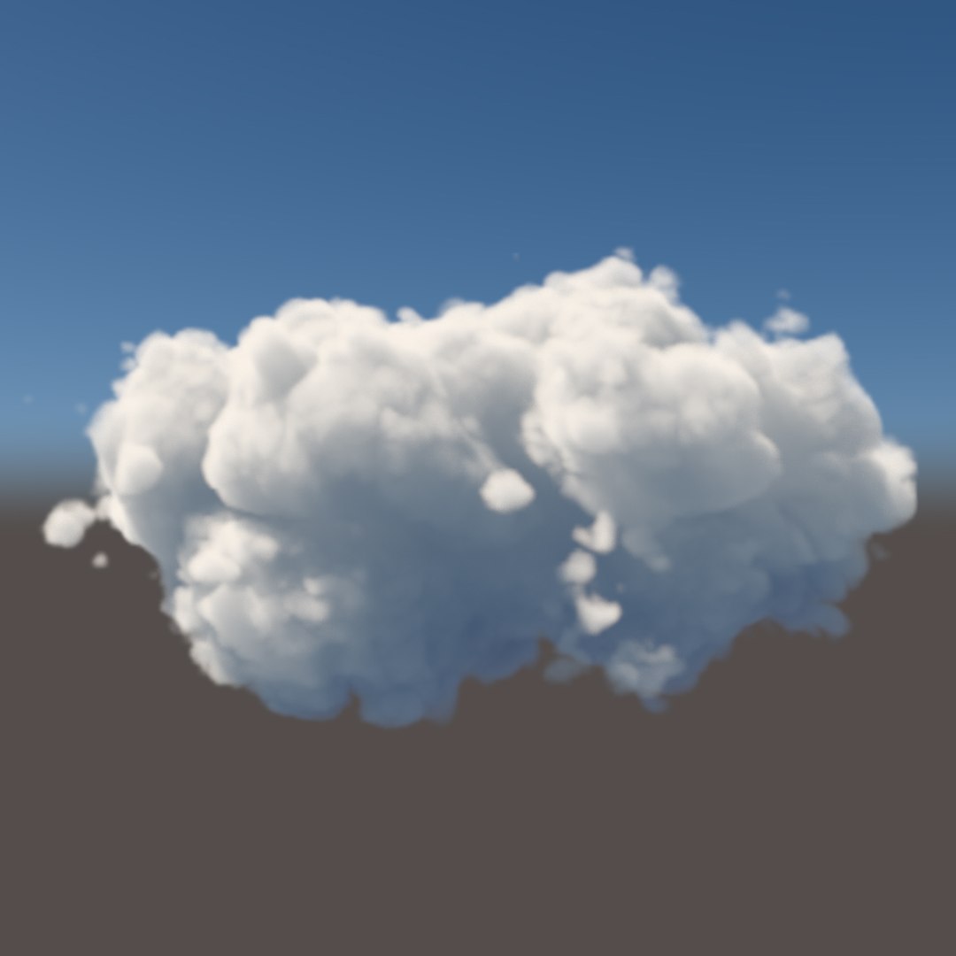 3D realistic cloud - TurboSquid 1299314