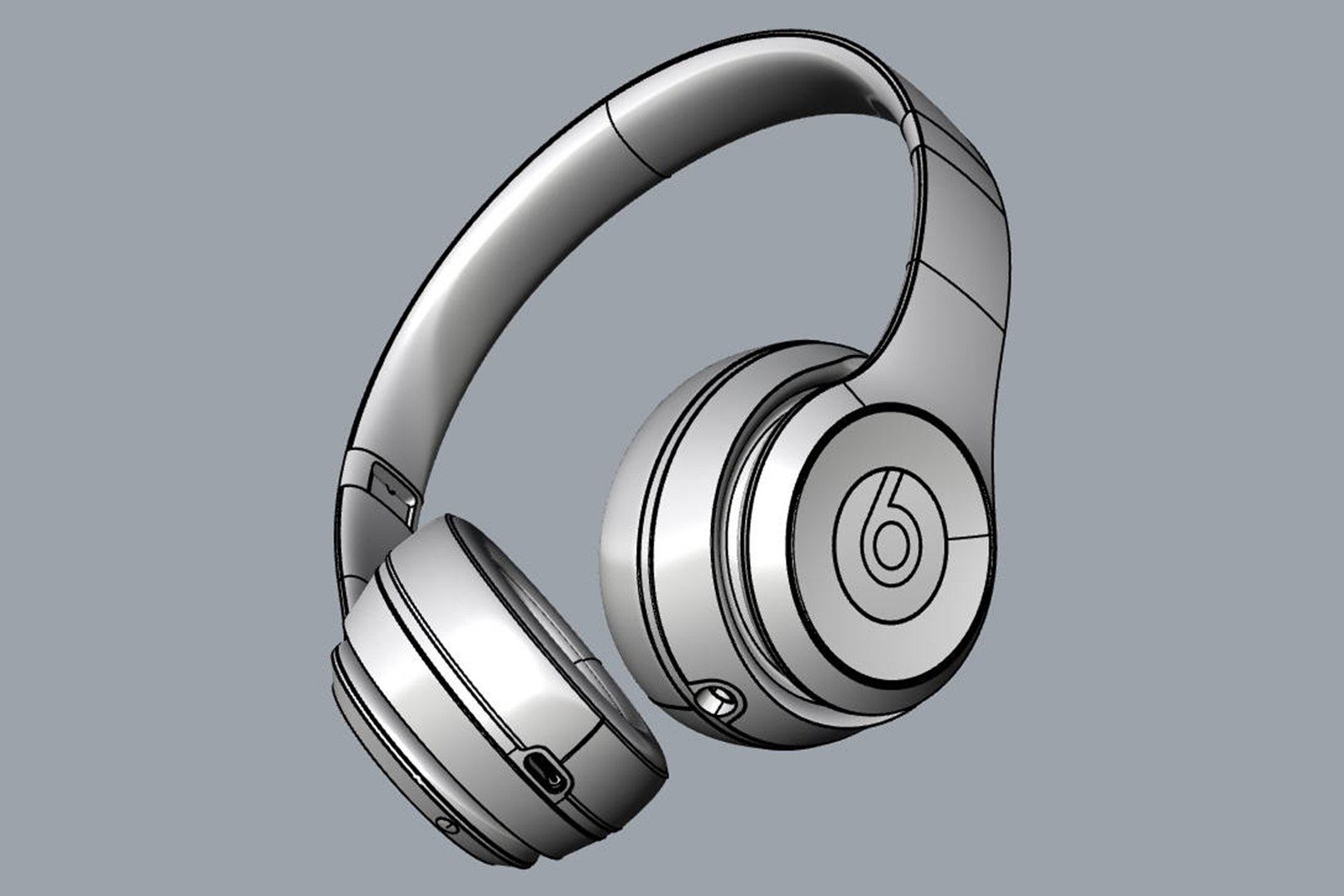 Beats Solo 4 Headphone 3D Model - TurboSquid 2337270